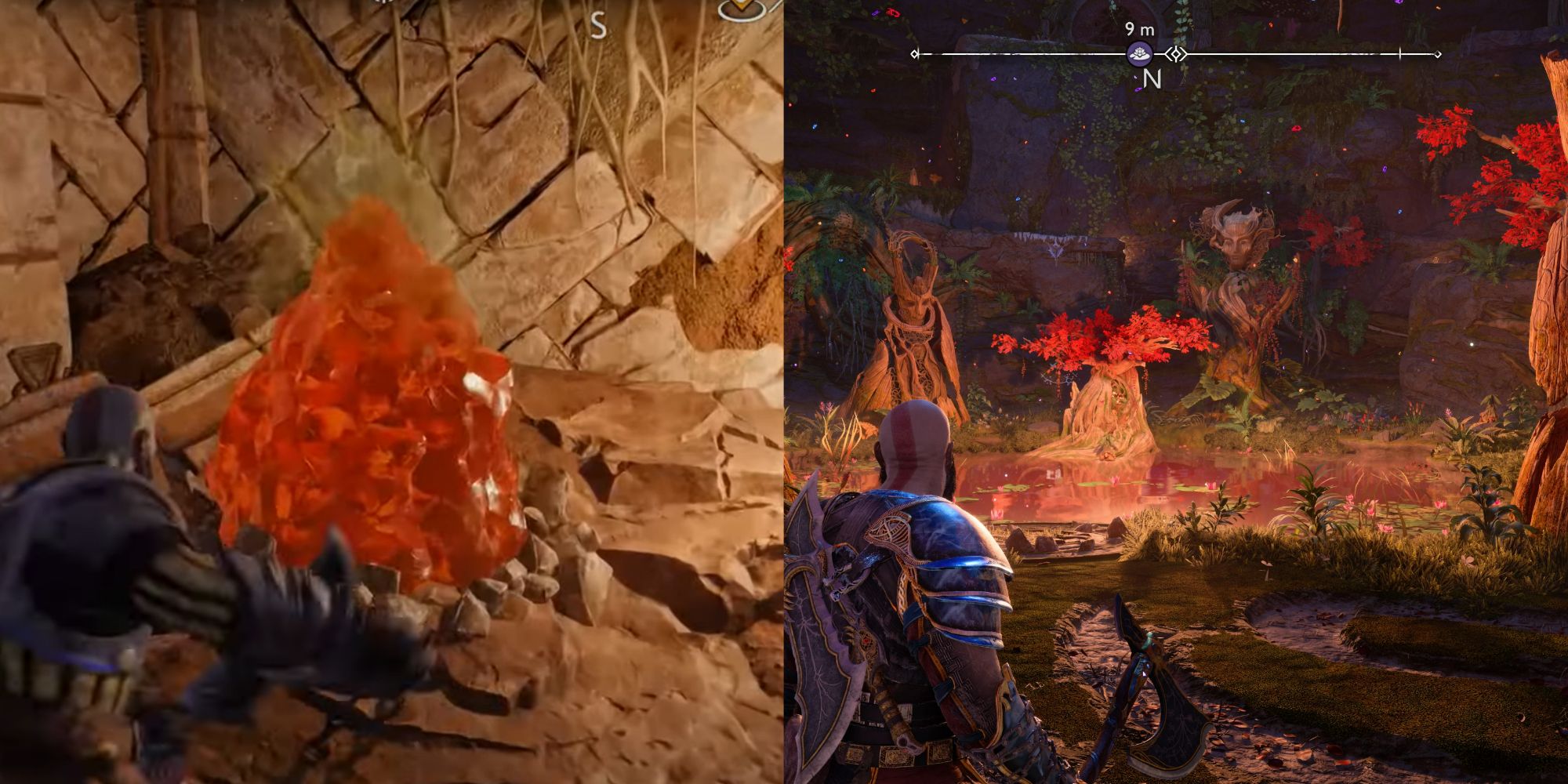 God of War Ragnarok: What To Do With Sparkling Crystals