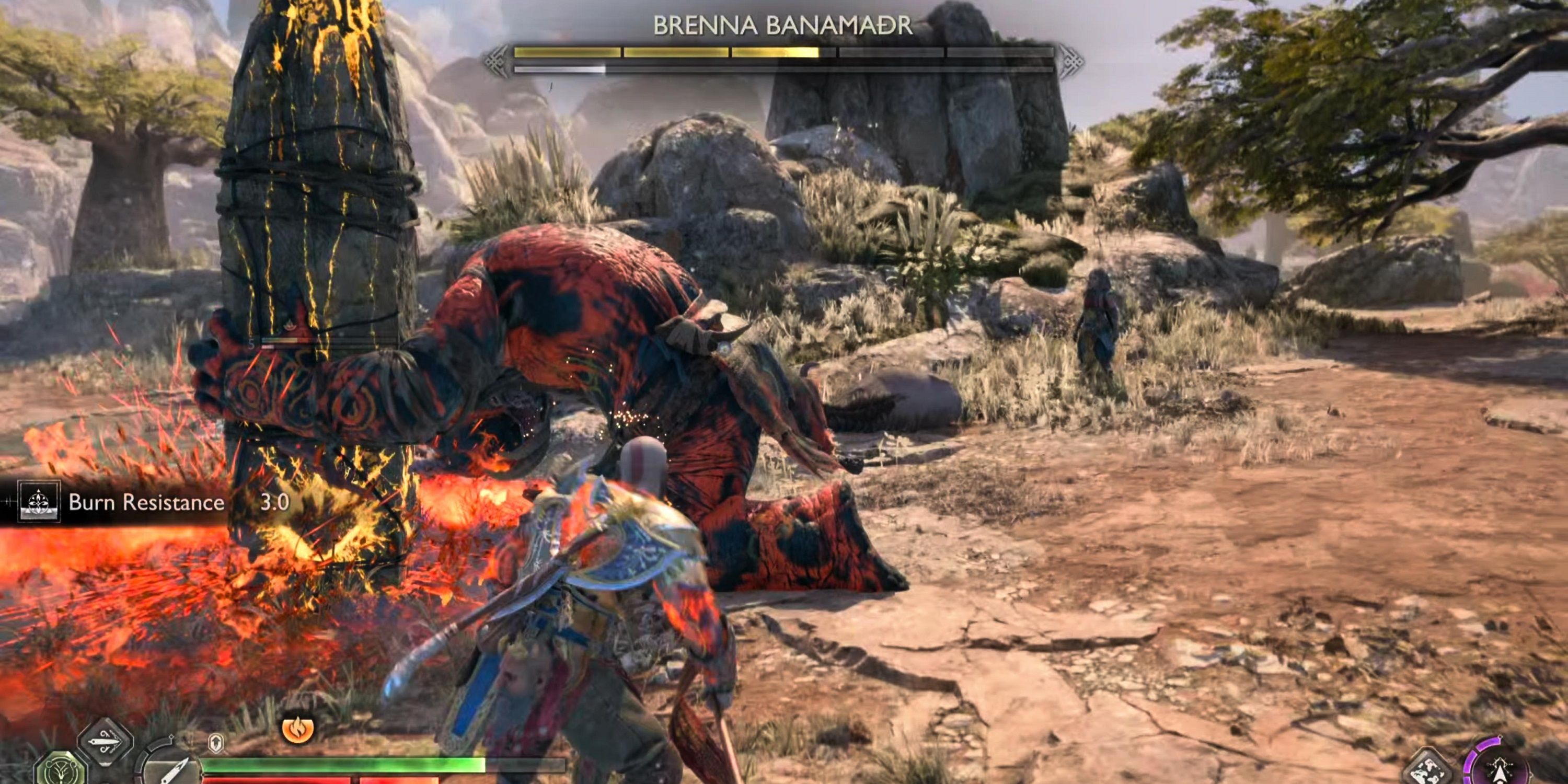 God Of War Ragnarok: How To Beat Brenna Banamadr