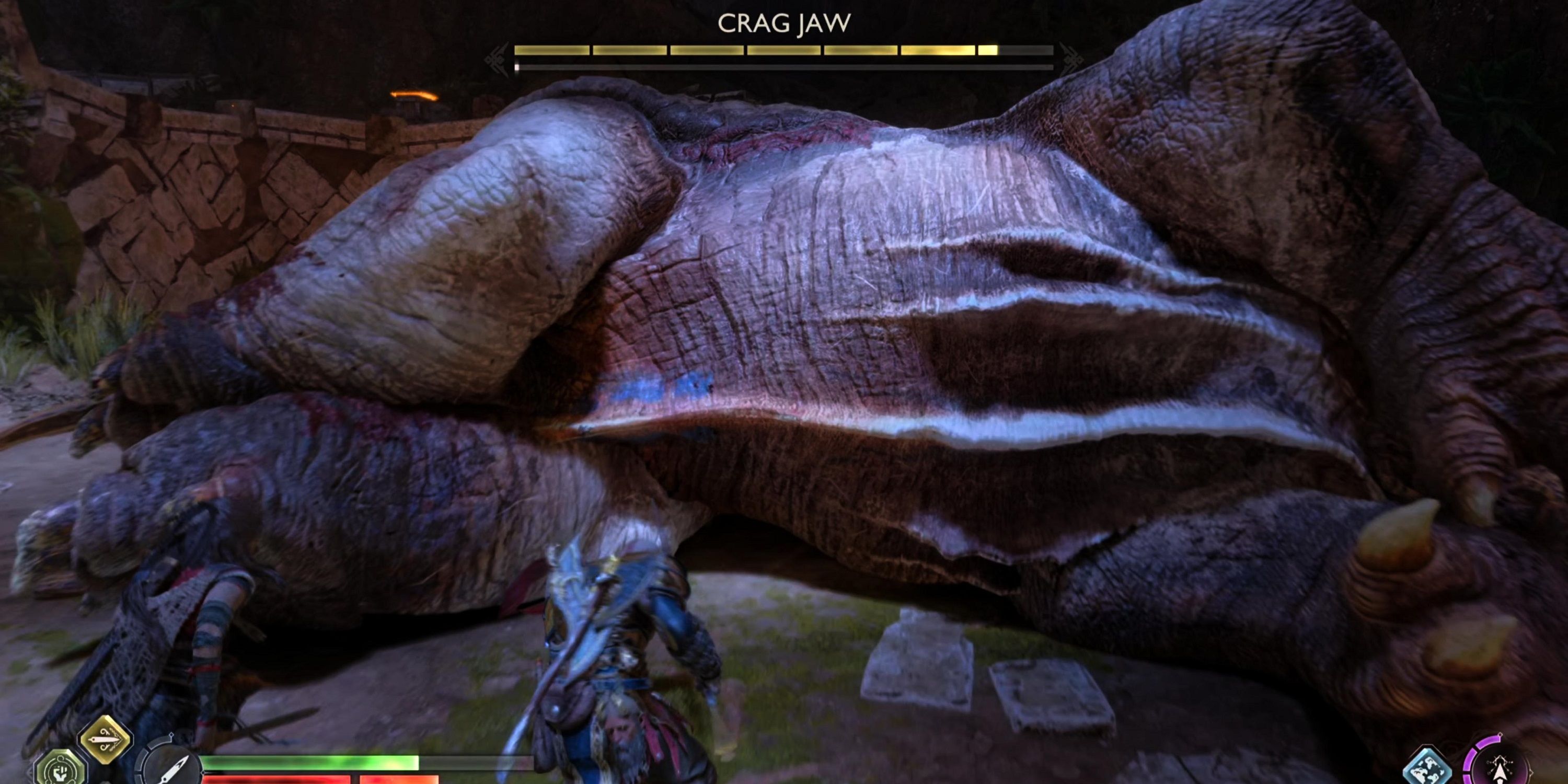 God of War Ragnarok: How To Beat Crag Jaw