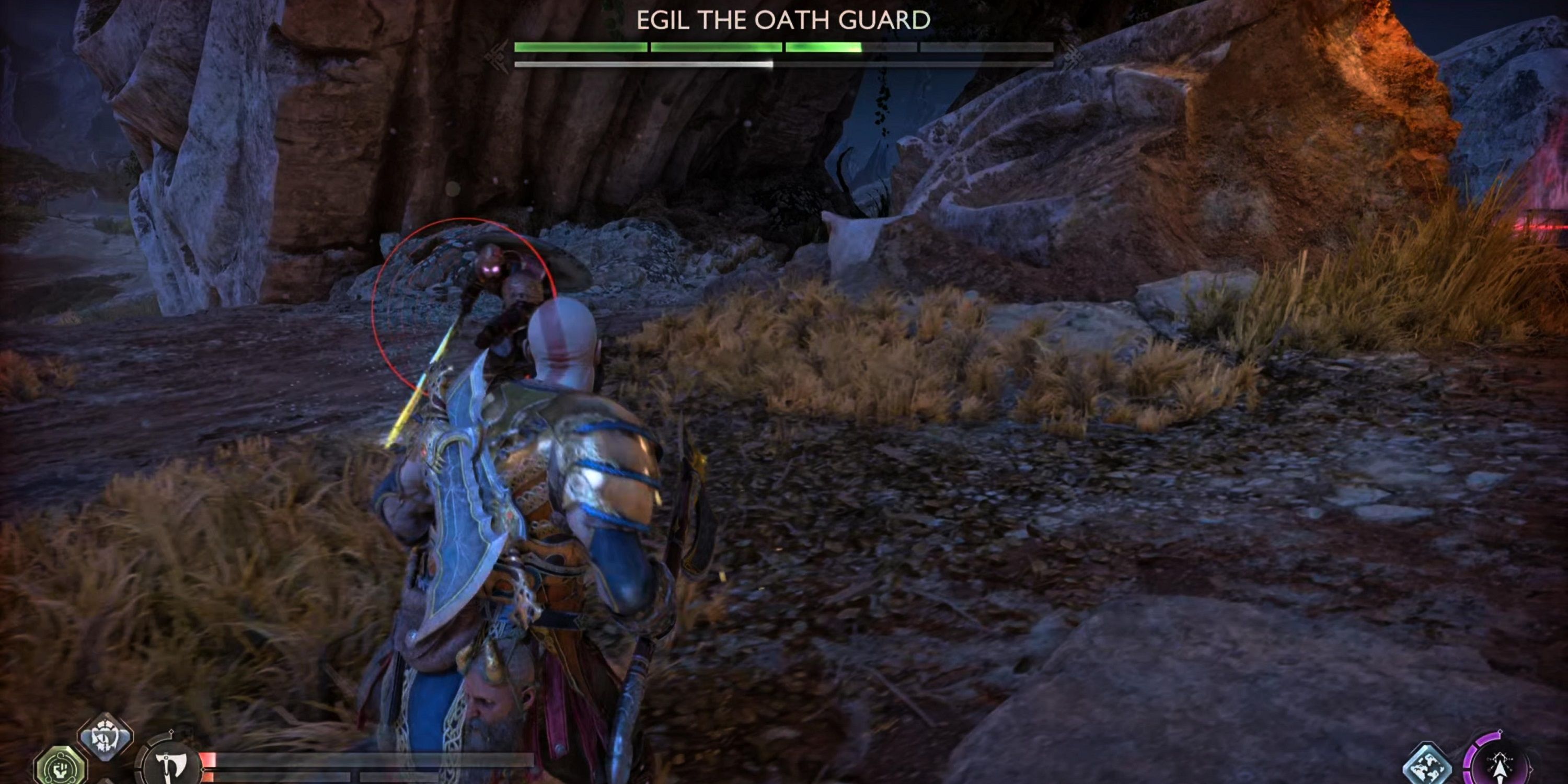 God Of War Ragnarok: How To Beat Egil The Oath Guard