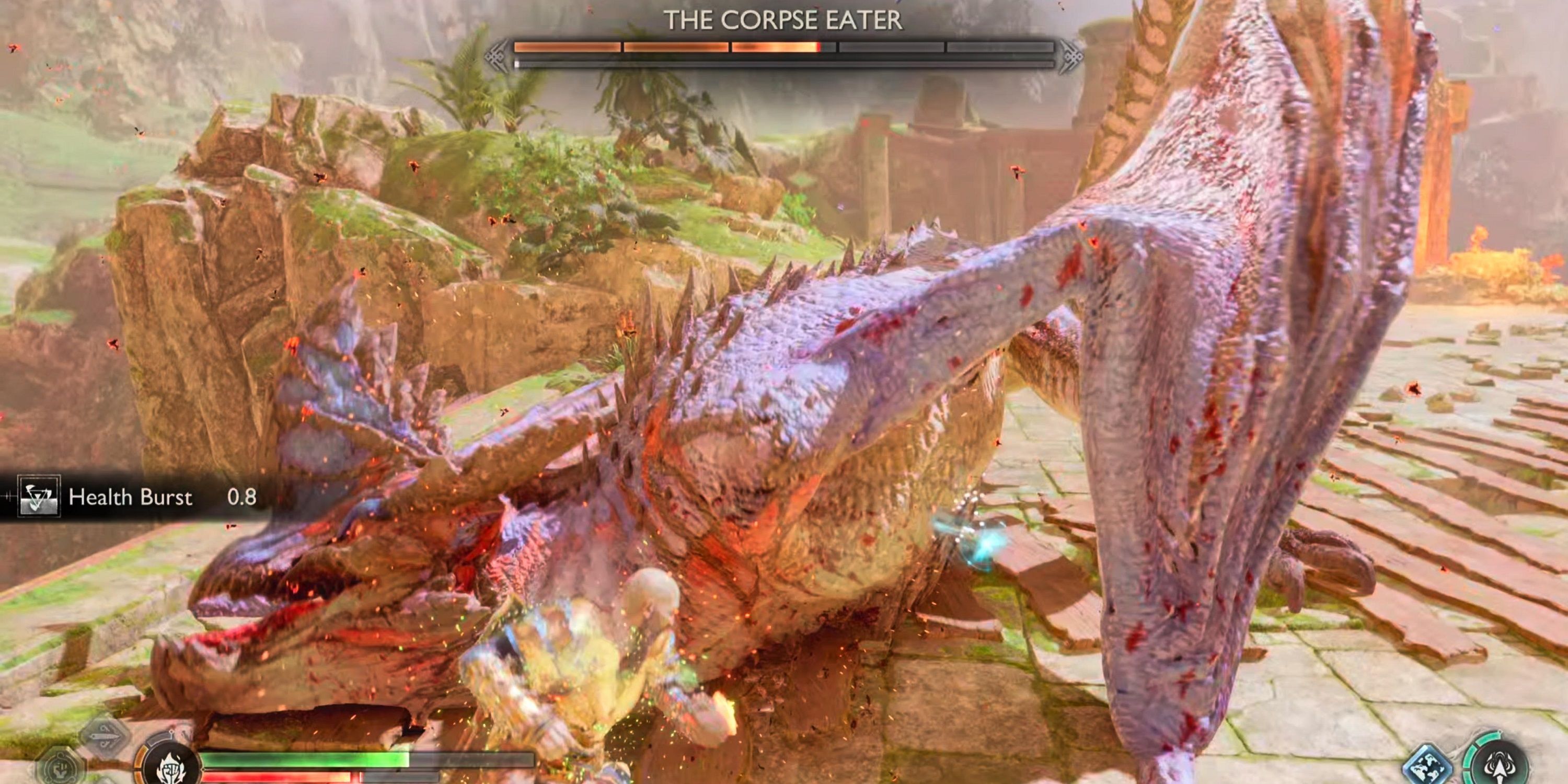 God Of War Ragnarok: How To Beat The Corpse Eater