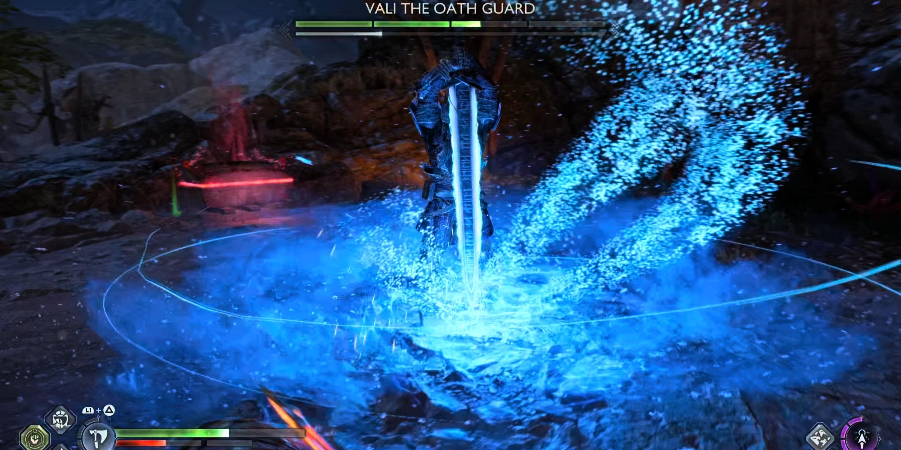 God Of War Ragnarok: How To Beat Vali The Oath Guard