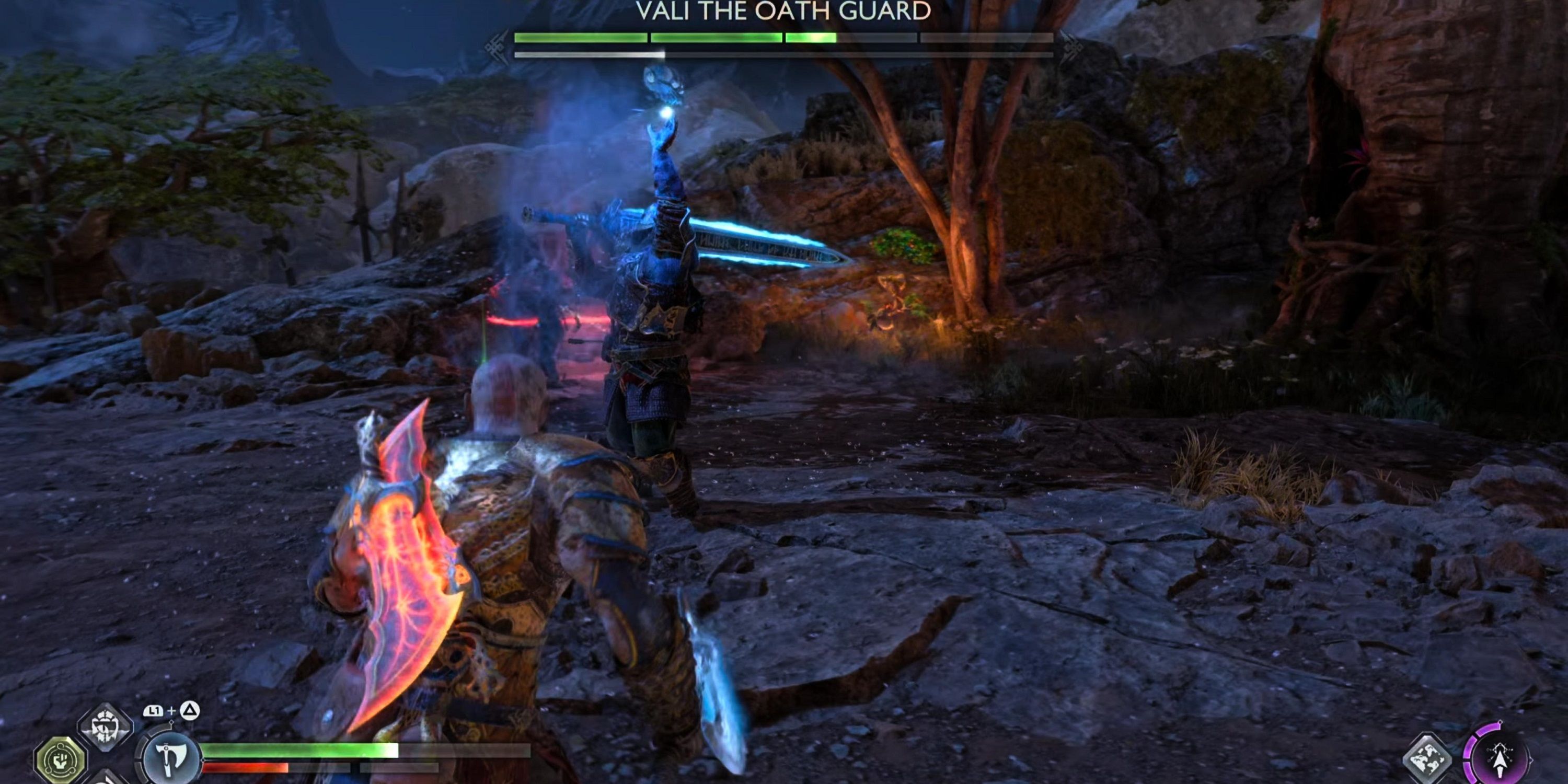 God Of War Ragnarok: How To Beat Vali The Oath Guard