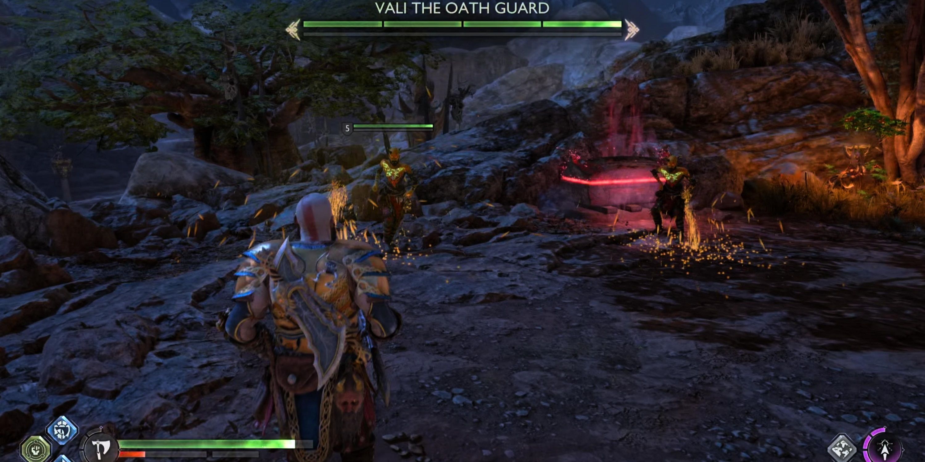 God Of War Ragnarok: How To Beat Vali The Oath Guard