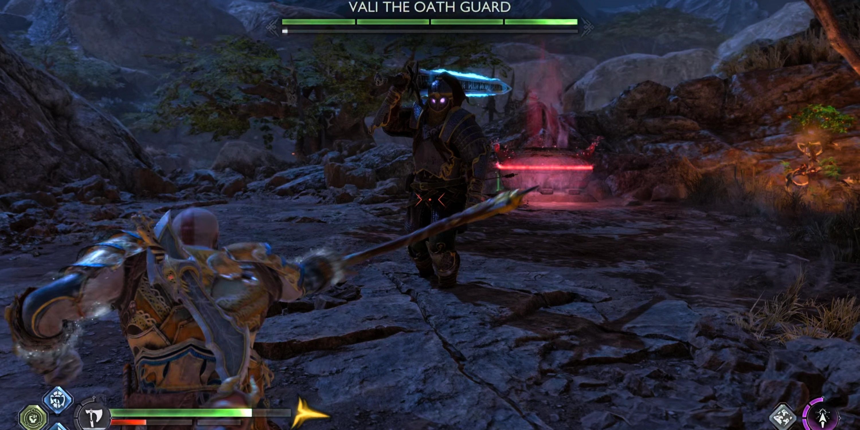 God Of War Ragnarok: How To Beat Vali The Oath Guard