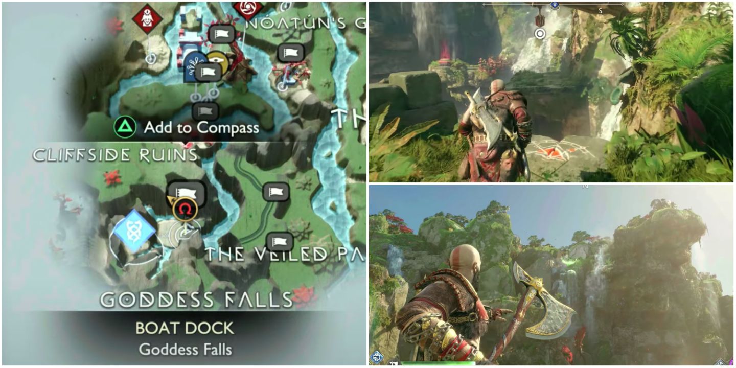 God Of War Ragnarok: Odin's Ravens Vanaheim Locations