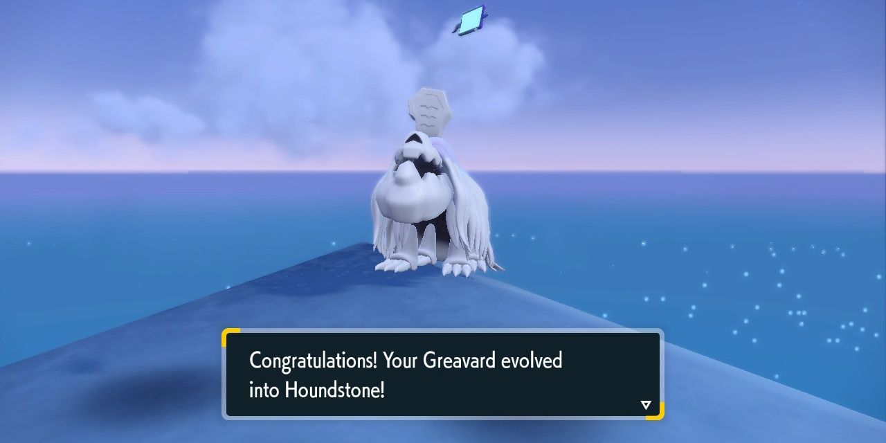 Pokemon Scarlet & Violet: How To Evolve Greavard Into Houndstone
