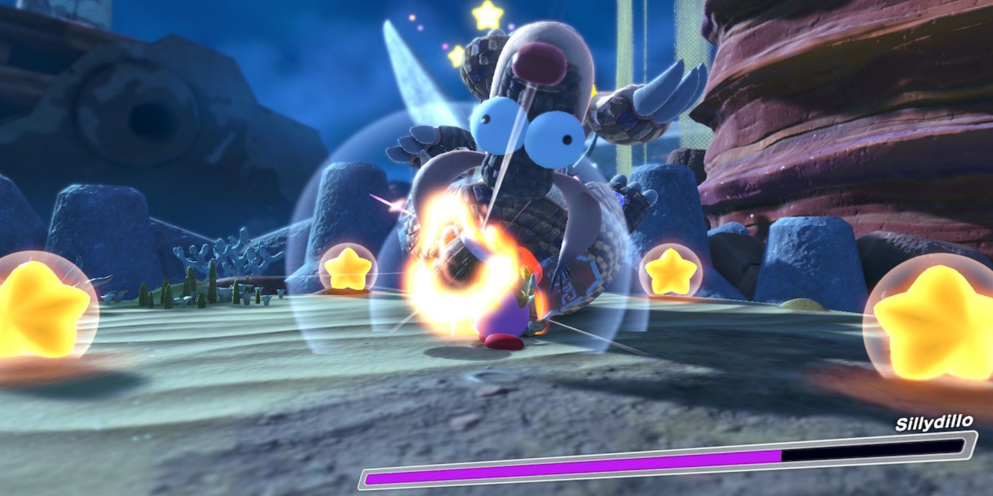 Kirby And The Forgotten Land: How To Beat Sillydillo