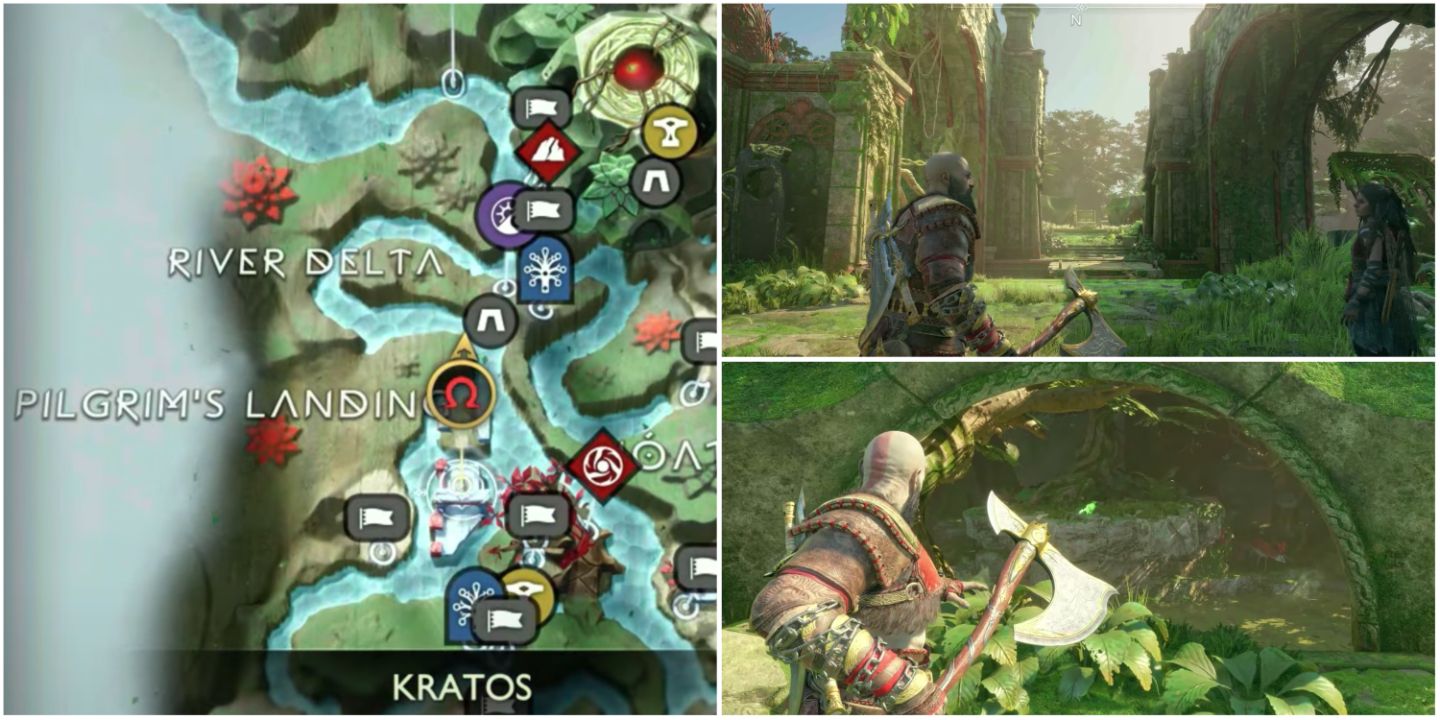 God Of War Ragnarok: Odin's Ravens Vanaheim Locations