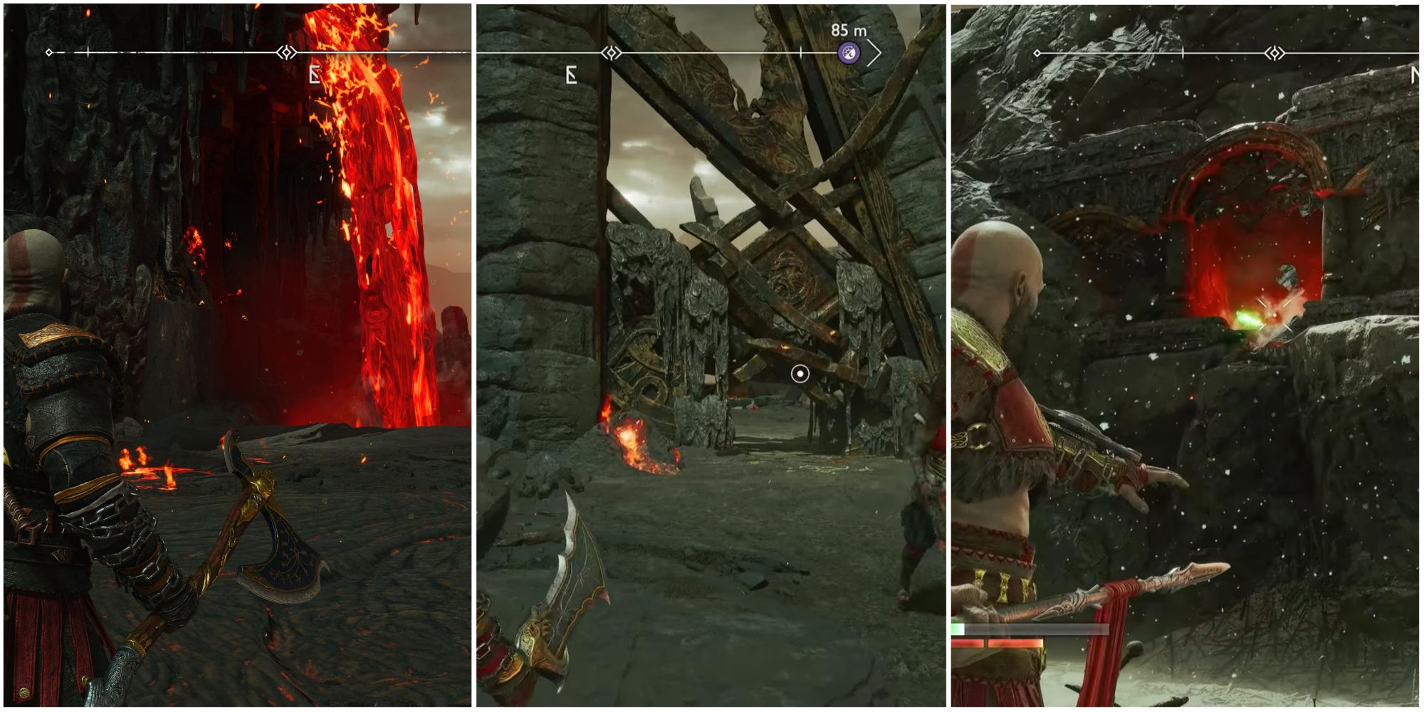 God Of War Ragnarok: Odin's Ravens Muspelheim Locations