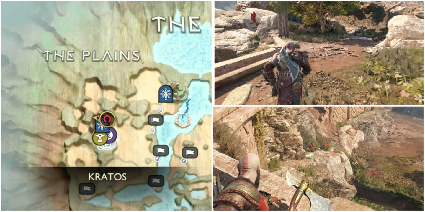 God Of War Ragnarok: Odin's Ravens Vanaheim Locations