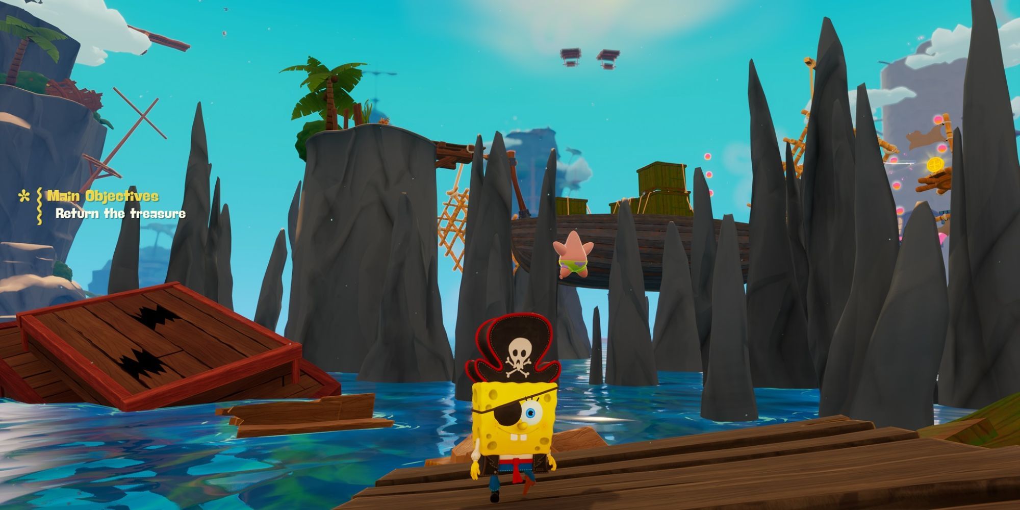 SpongeBob SquarePants: The Cosmic Shake Pirate Goo Lagoon Walkthrough