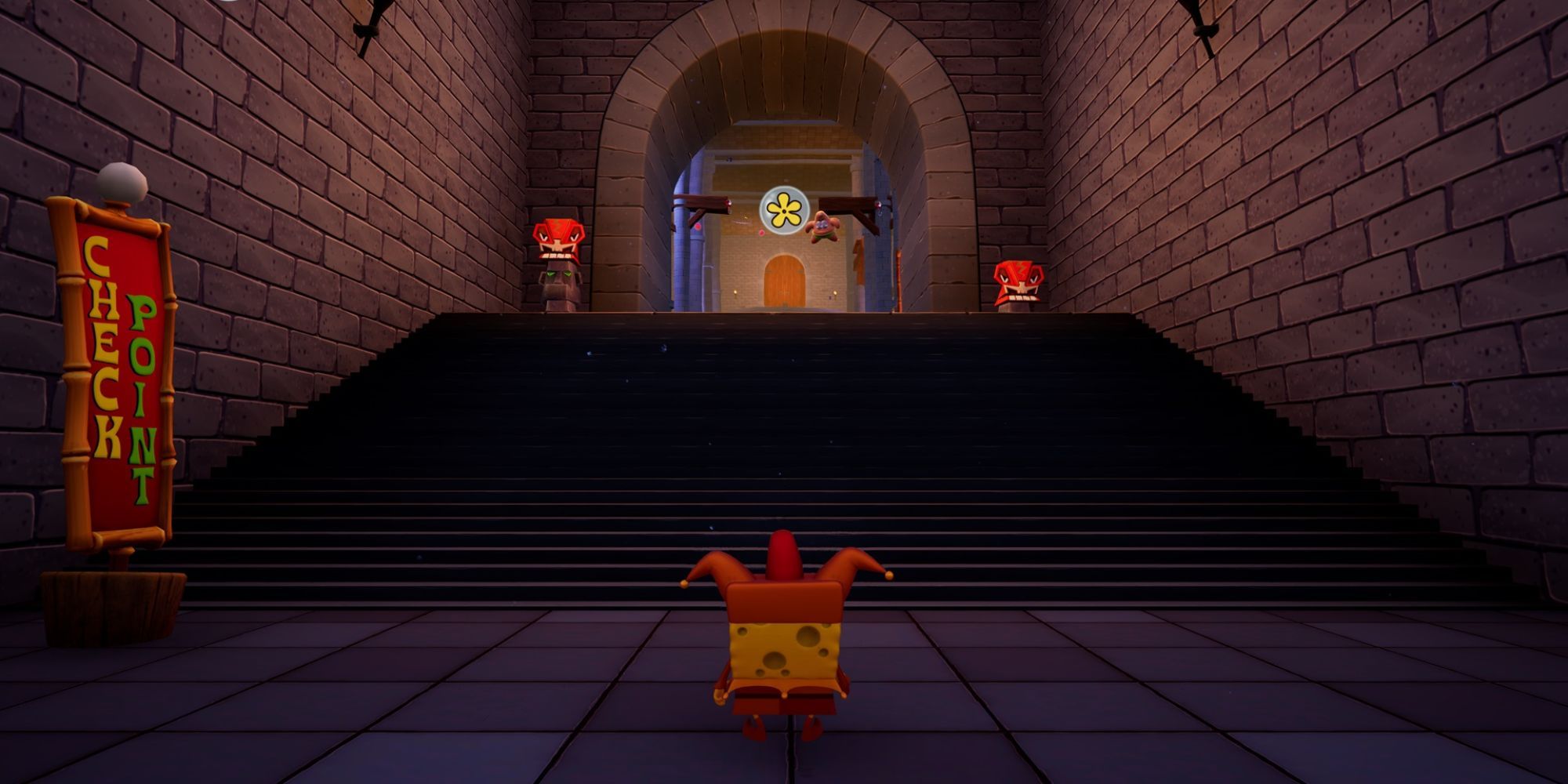 SpongeBob SquarePants: The Cosmic Shake Medieval Sulfur Fields Walkthrough