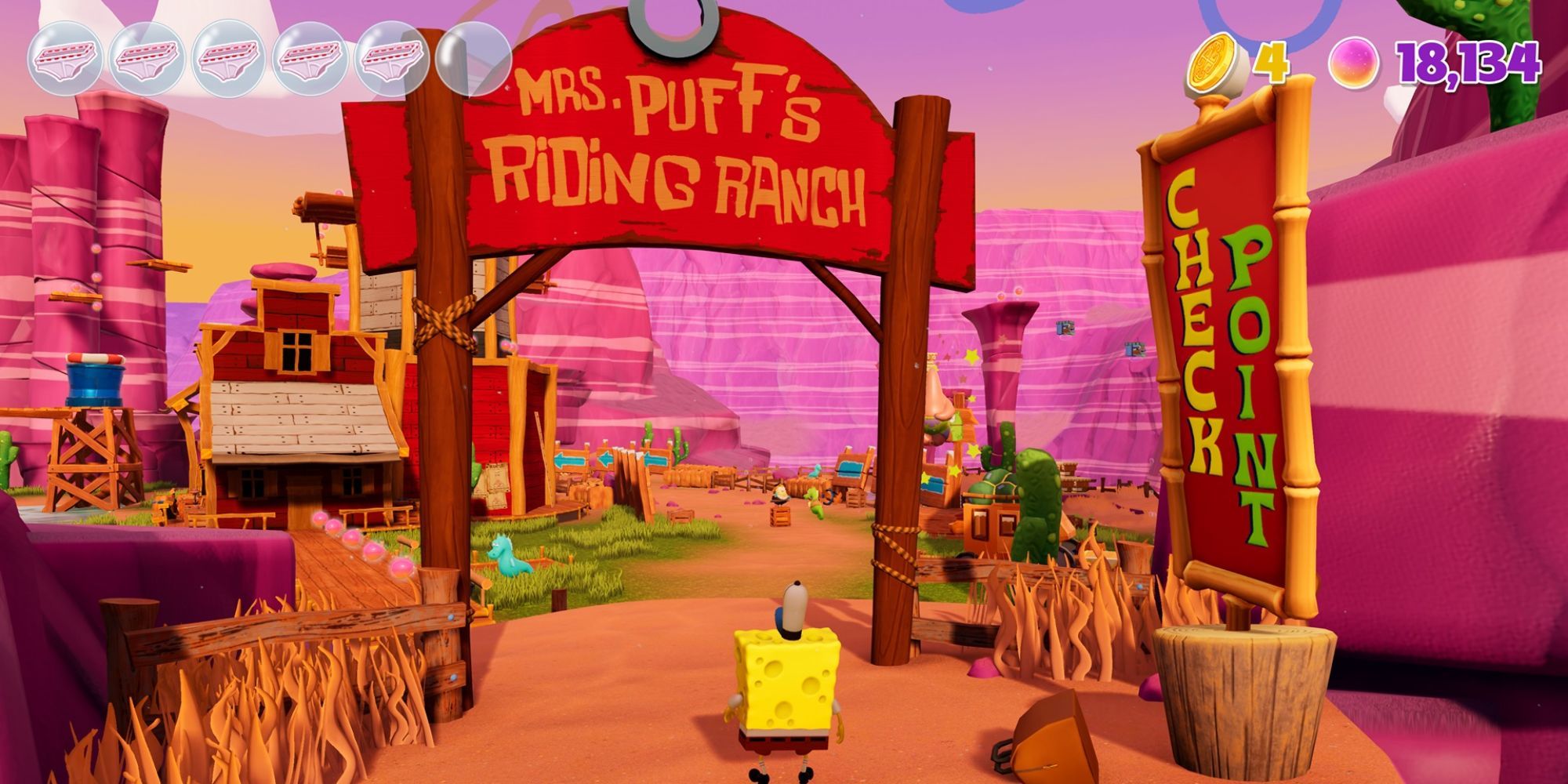 SpongeBob SquarePants: The Cosmic Shake Wild West Jellyfish Fields ...