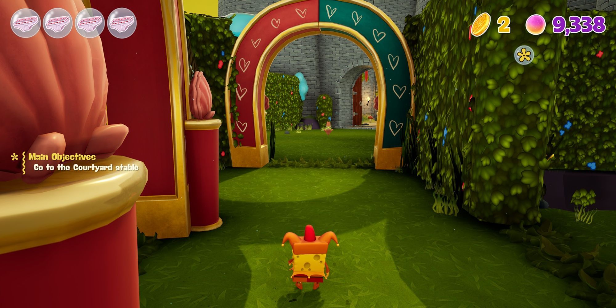 SpongeBob SquarePants: The Cosmic Shake Medieval Sulfur Fields Walkthrough