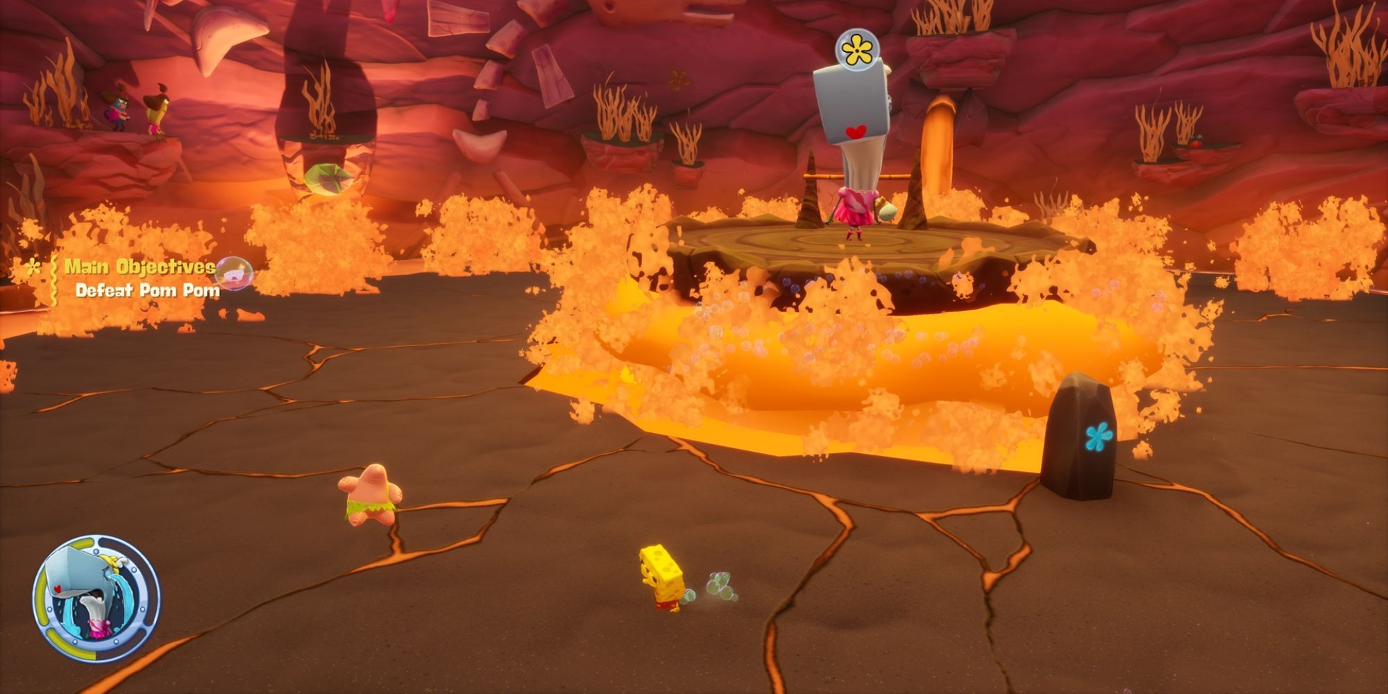 SpongeBob SquarePants: The Cosmic Shake Prehistoric Kelp Forest Walkthrough