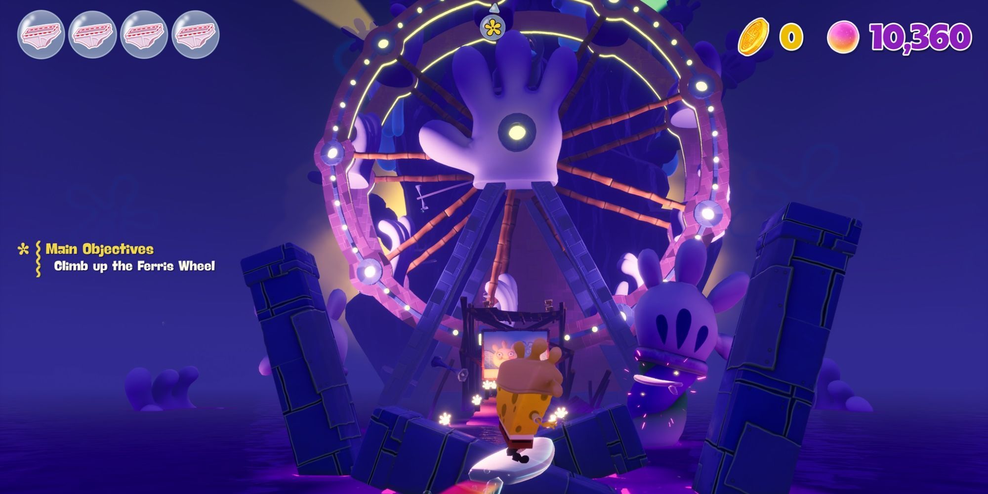 SpongeBob SquarePants: The Cosmic Shake Jelly Glove World Walkthrough