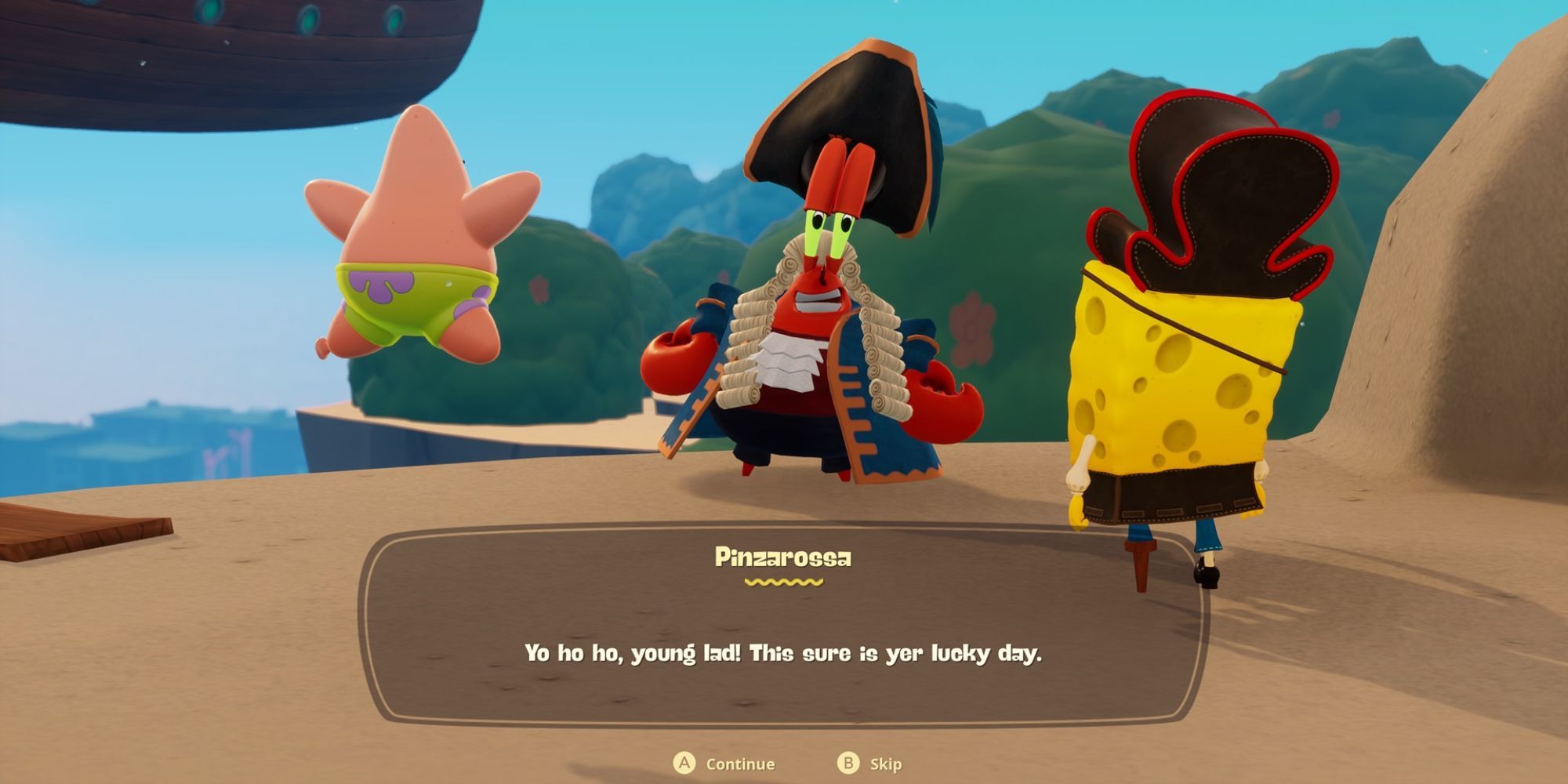 SpongeBob SquarePants: The Cosmic Shake Pirate Goo Lagoon Walkthrough