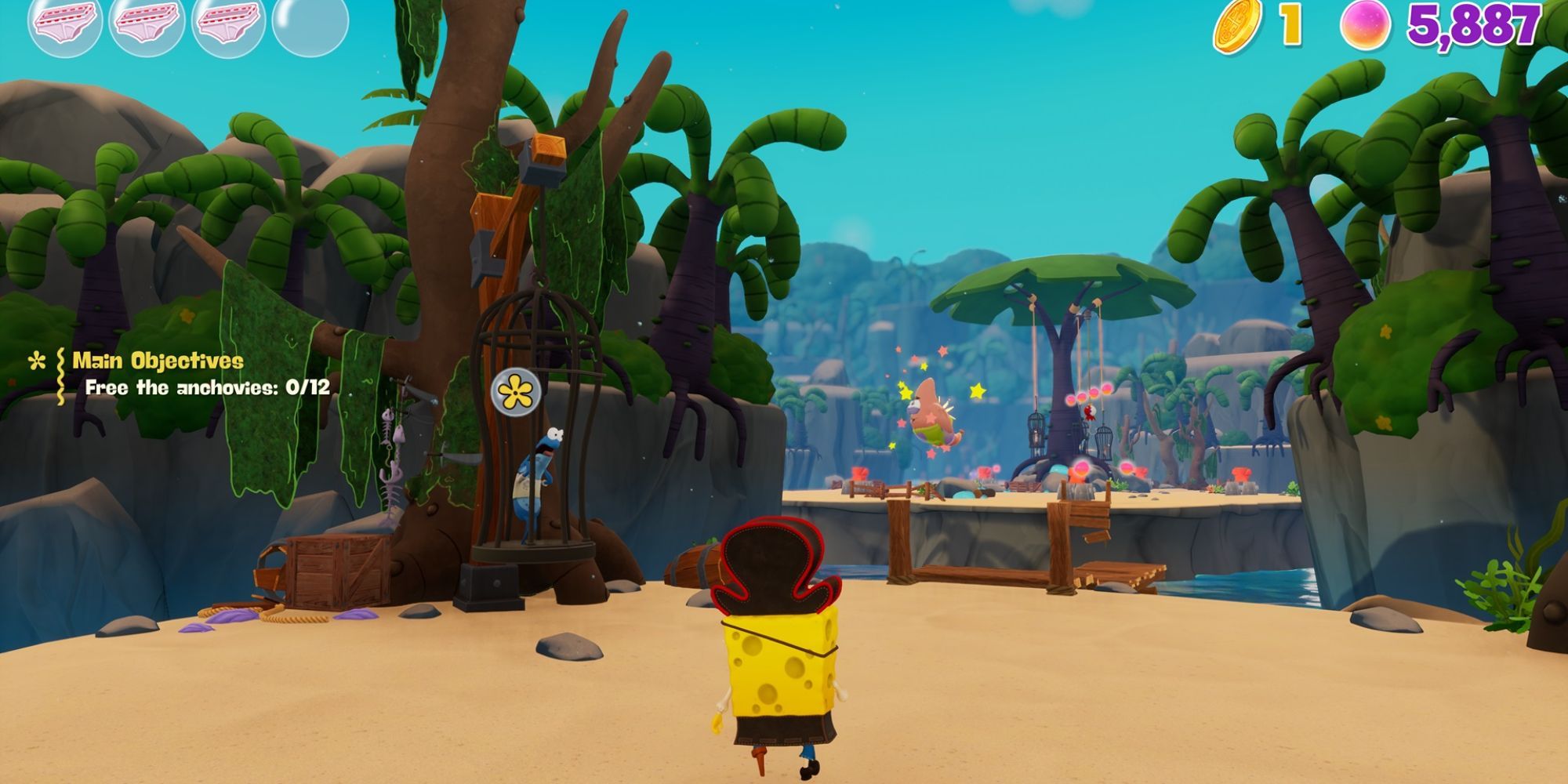 SpongeBob SquarePants: The Cosmic Shake Pirate Goo Lagoon Walkthrough