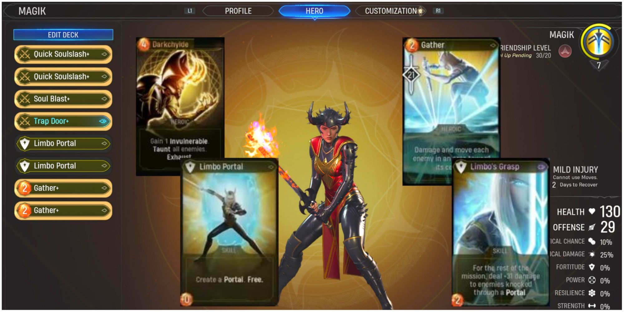 Midnight Suns: Best Magik Build