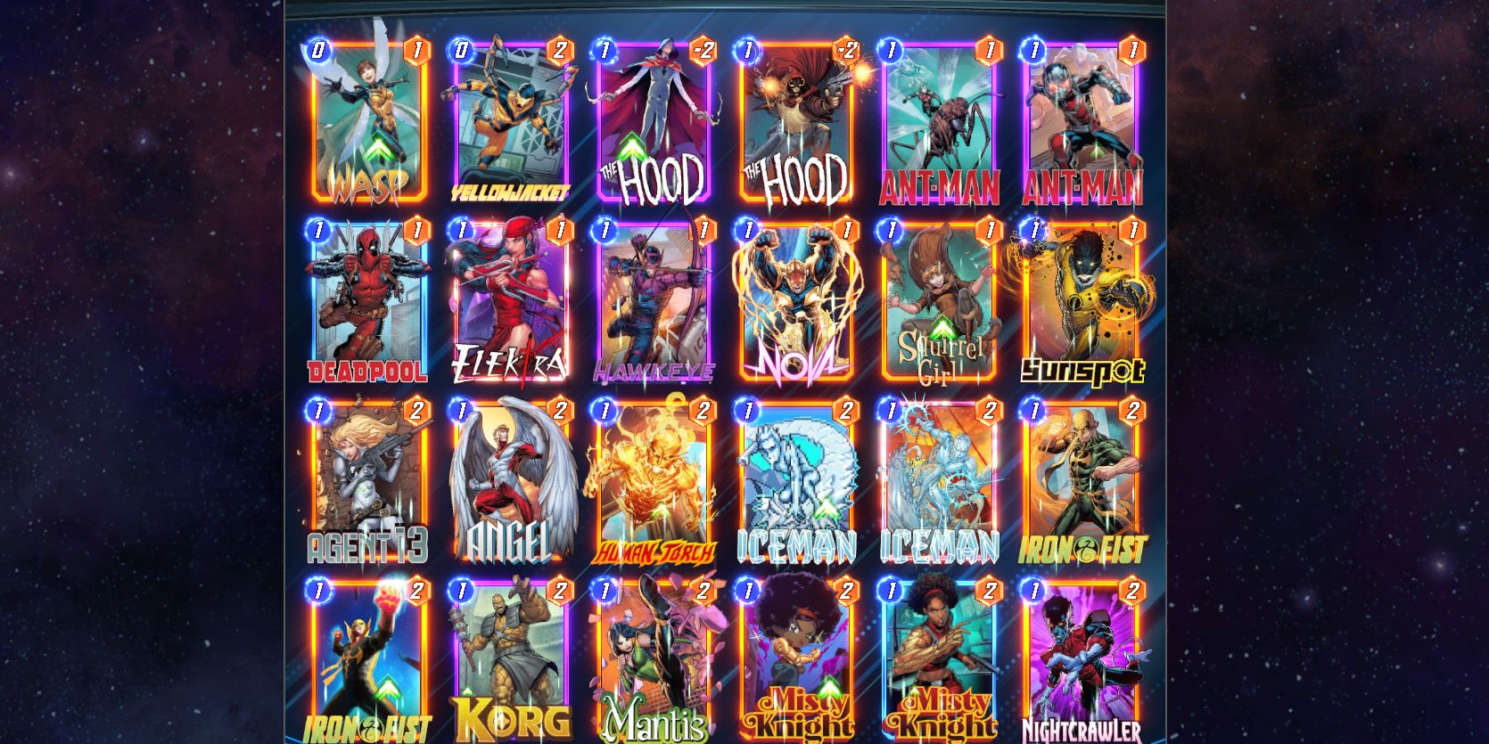 Marvel Snap: How Collection Pools & Series Work