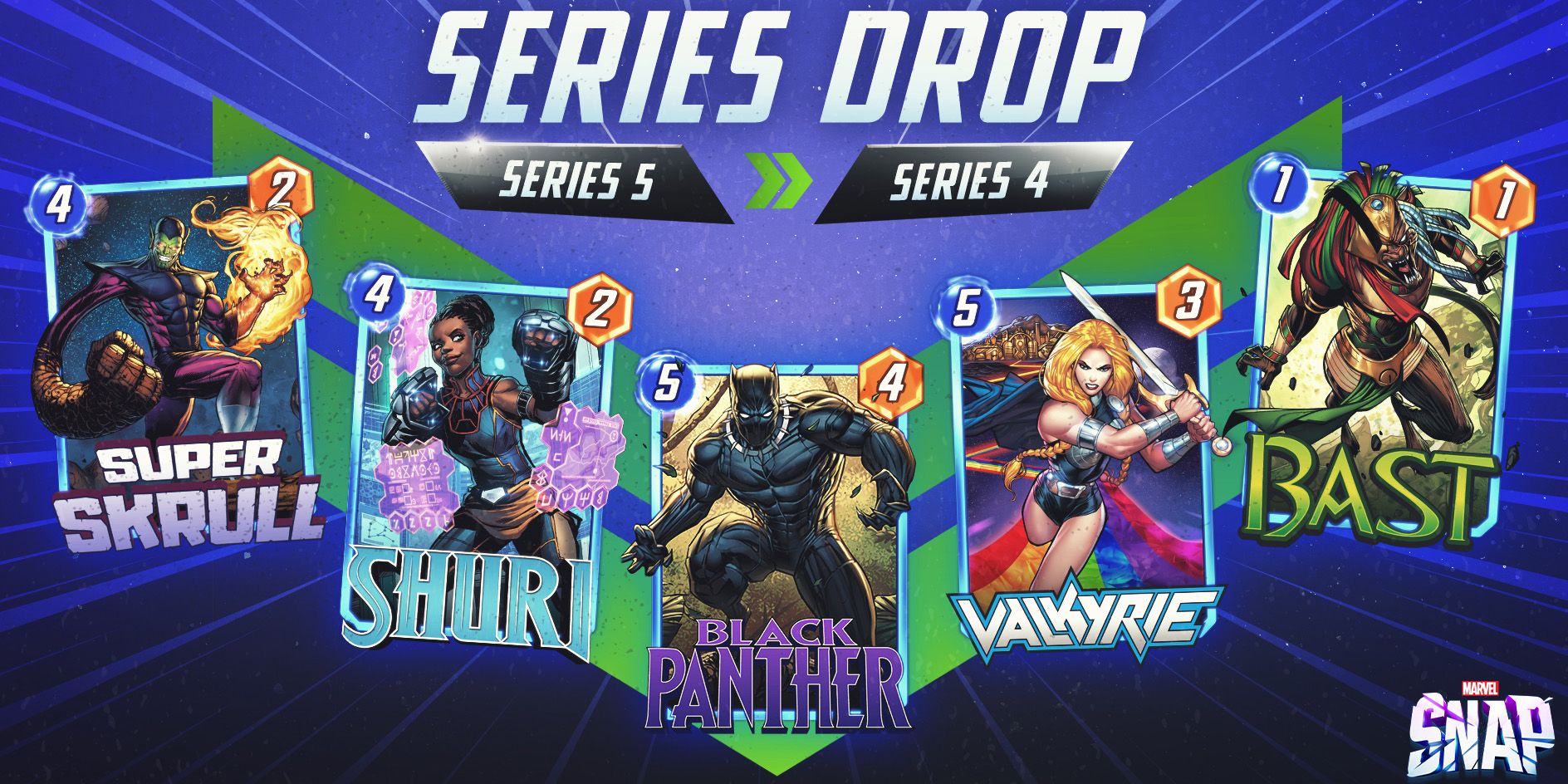 Marvel Snap: How Collection Pools & Series Work