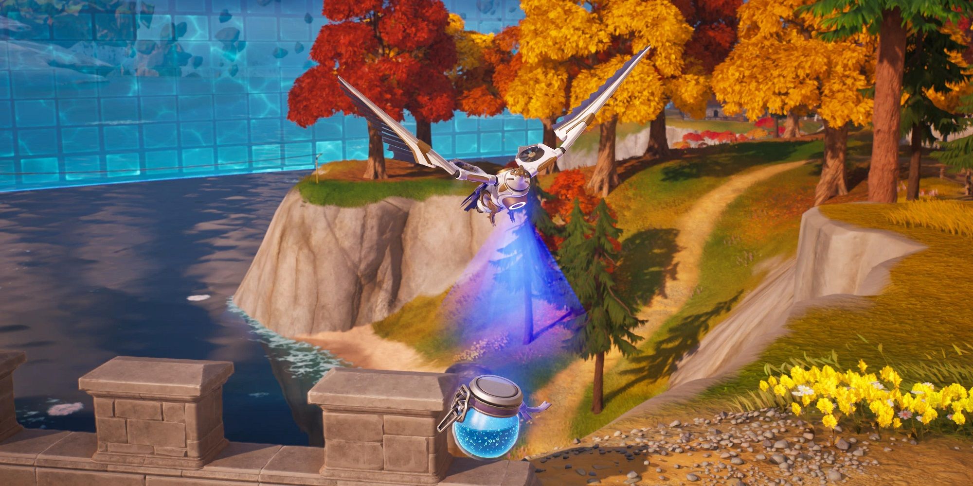 Fortnite: How To Find And Use The Falcon Scout