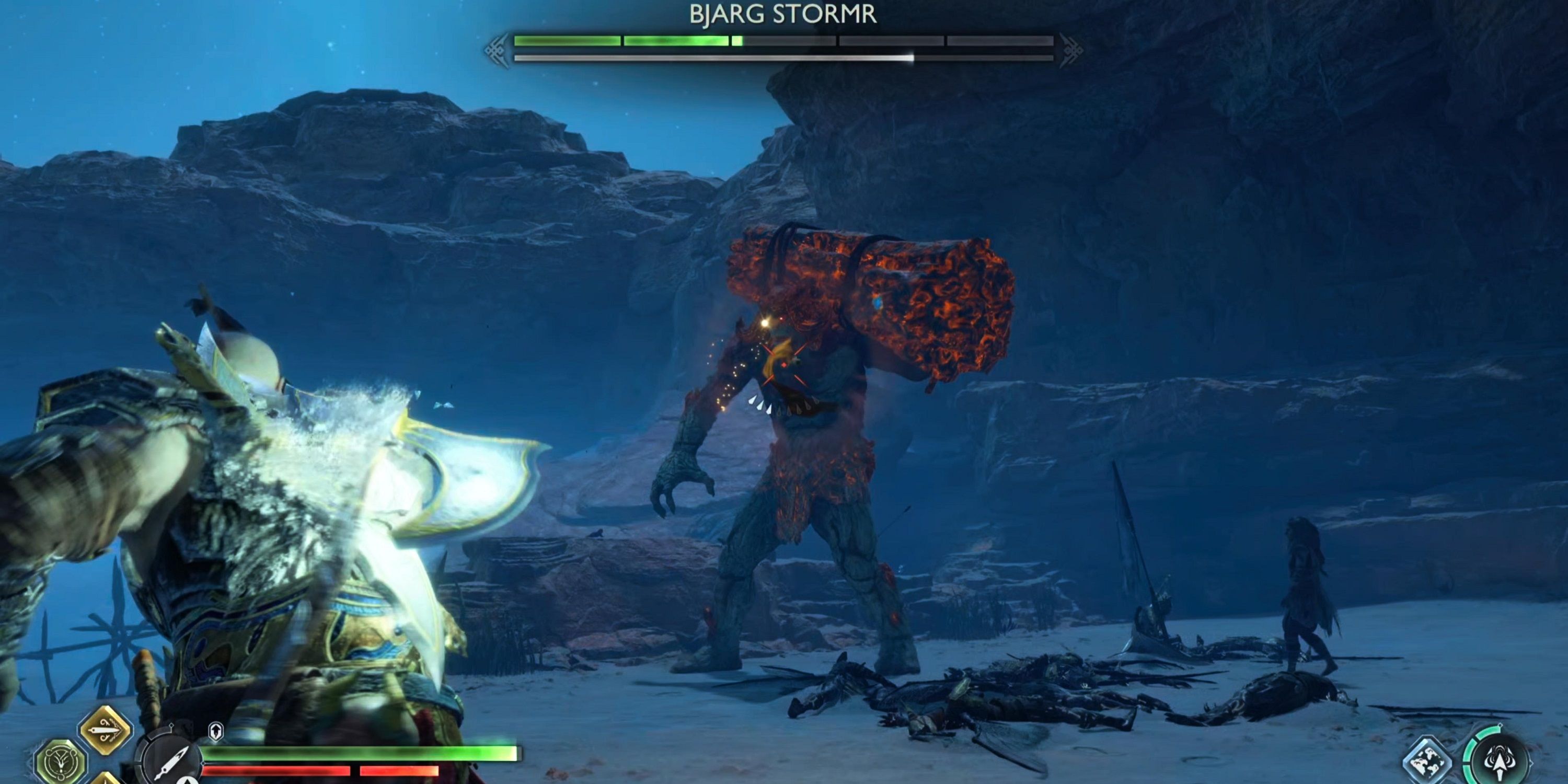 God Of War Ragnarok: How To Beat Bjarg Stormr