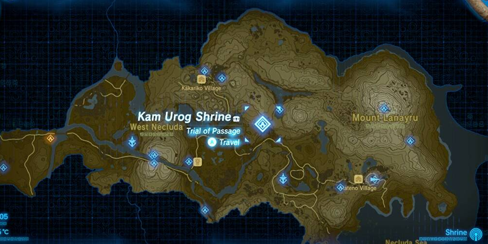 Breath Of The Wild - The Kam Urog Shrine Walkthrough
