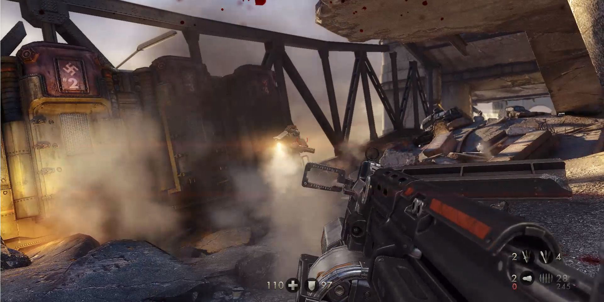 Wolfenstein: The New Order: Chapter 12 - Gibraltar Bridge Walkthrough