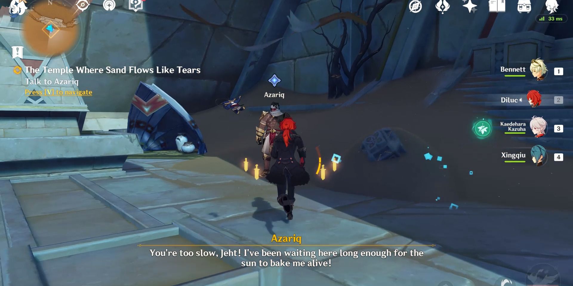 Genshin Impact: 'The Temple Where Sand Flows Like Tears' The Dirge Of ...