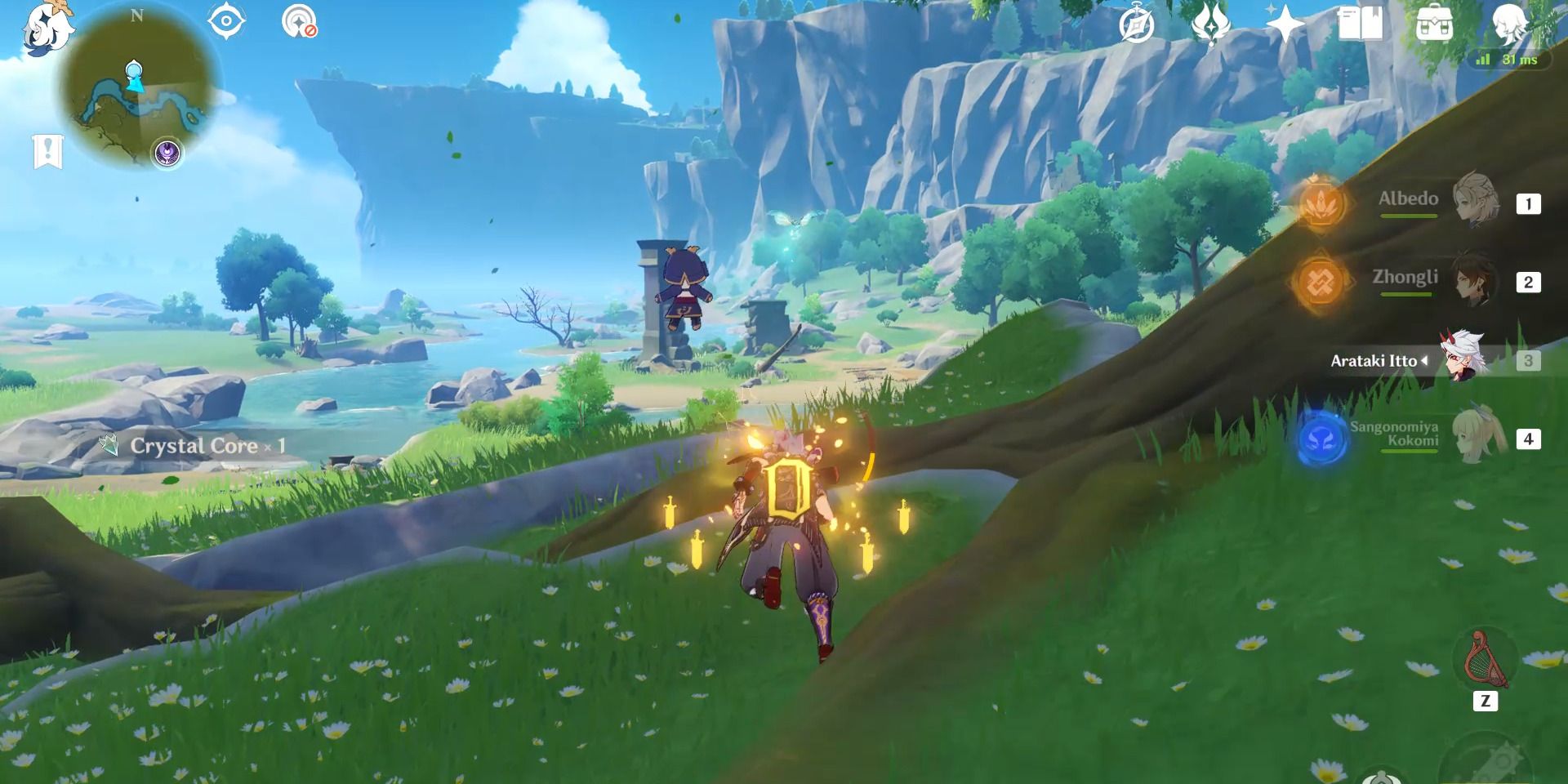 Genshin Impact: How To Farm Crystal Cores