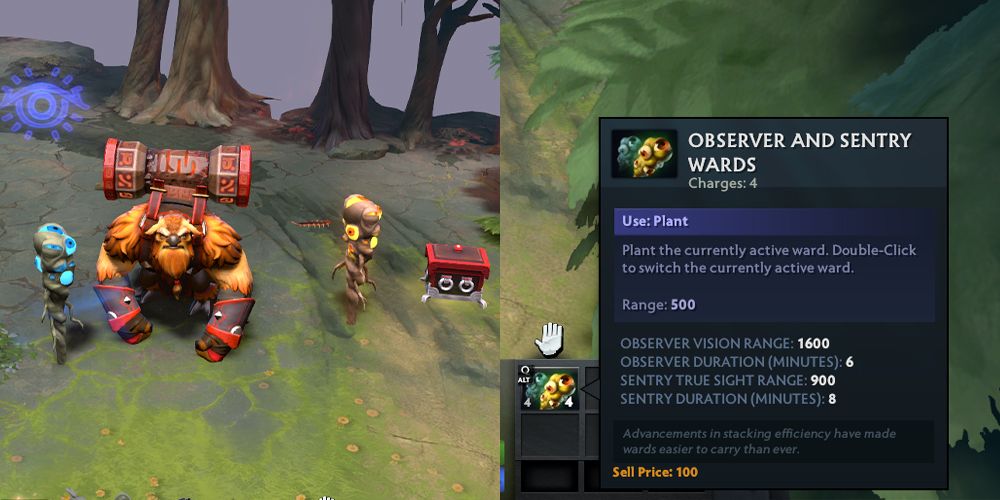 Dota 2: 10 Best Early Game Items For Support Heroes