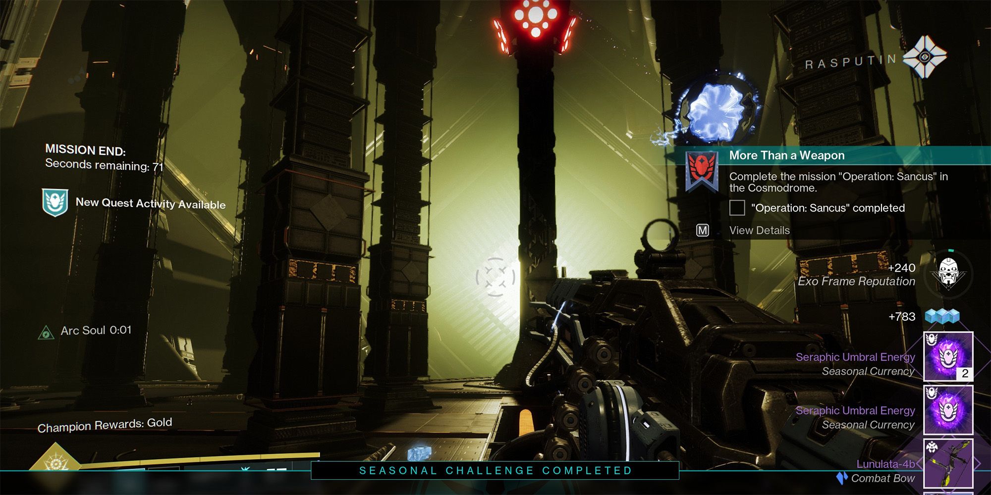 Destiny 2 Season Of The Seraph: More Than A Weapon Week 7 Guide