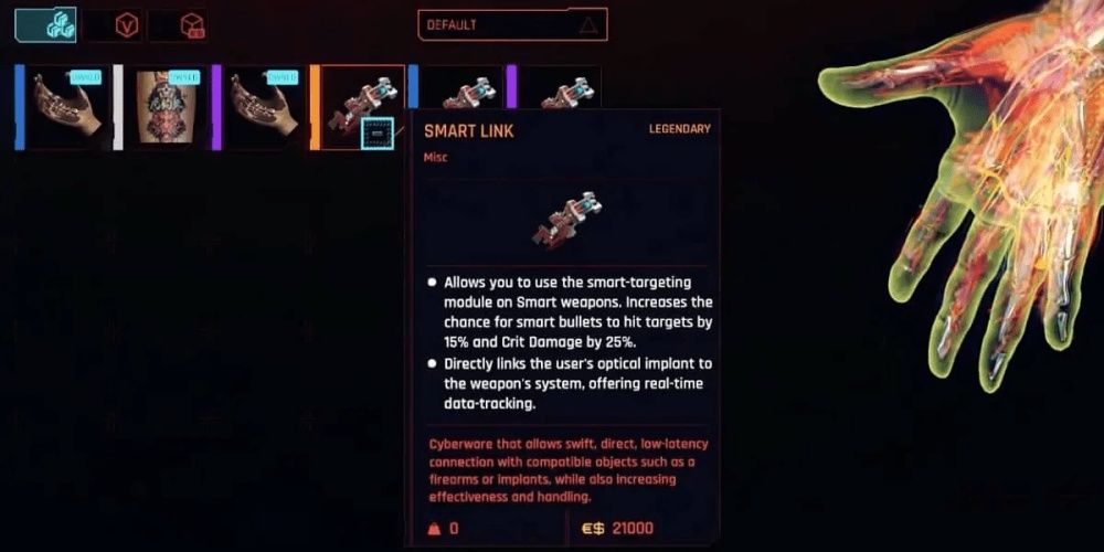 Cyberpunk 2077: Best Cyberware Upgrades, Ranked