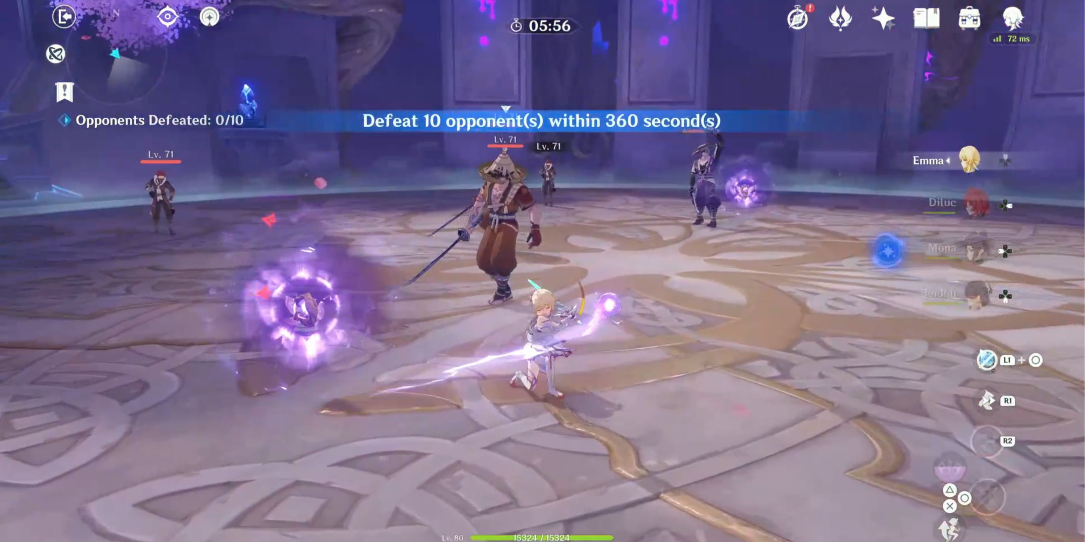 Genshin Impact - Violet Court Domain Walkthrough