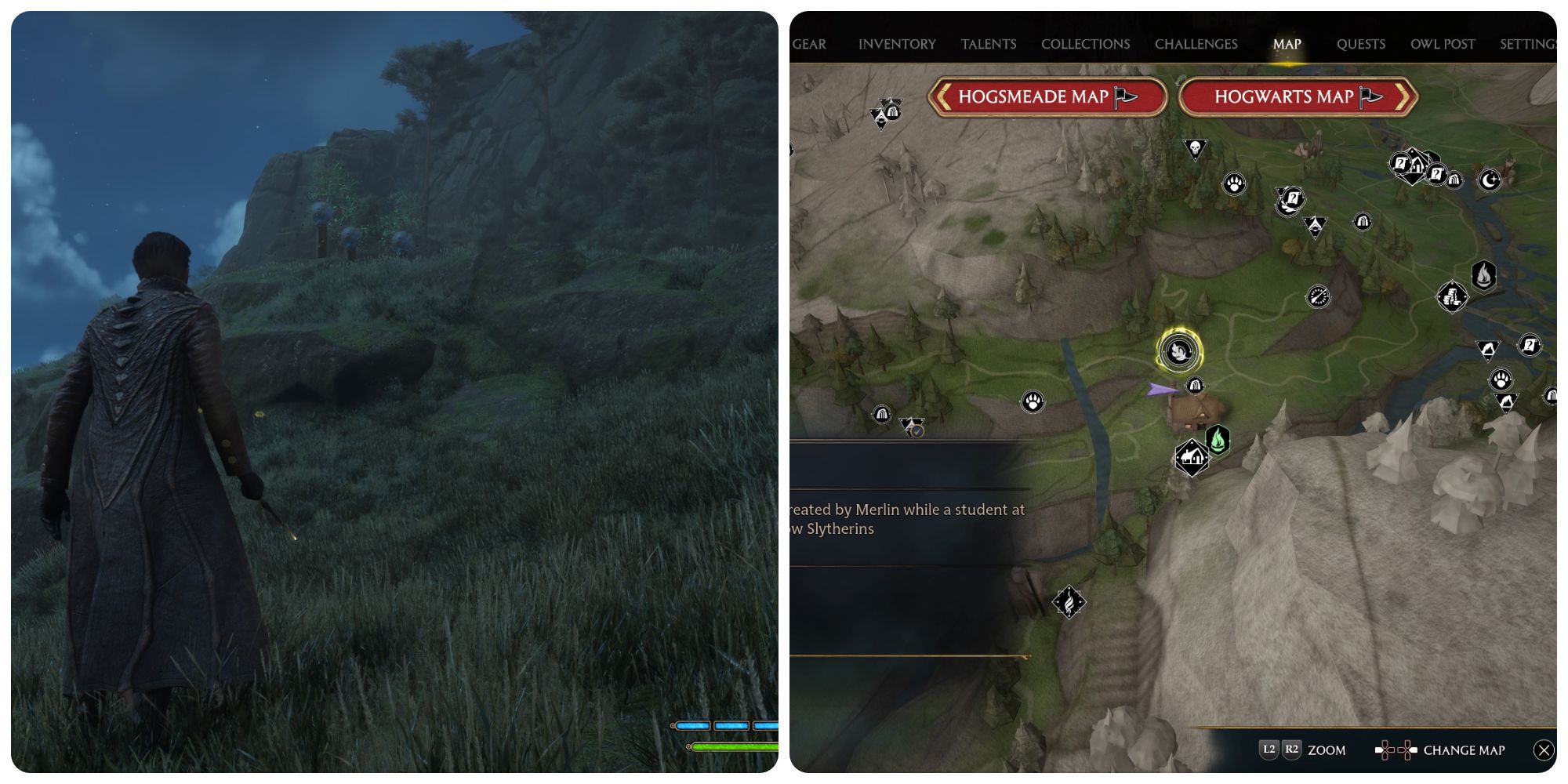 Hogwarts Legacy: Feldcroft Region Merlin Trials Guide