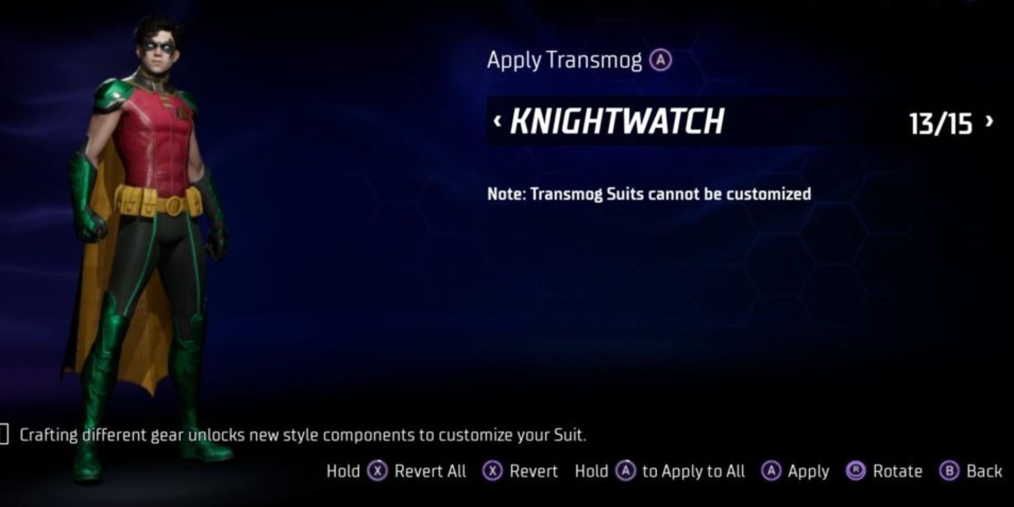 Gotham Knights: Best Suits For Robin