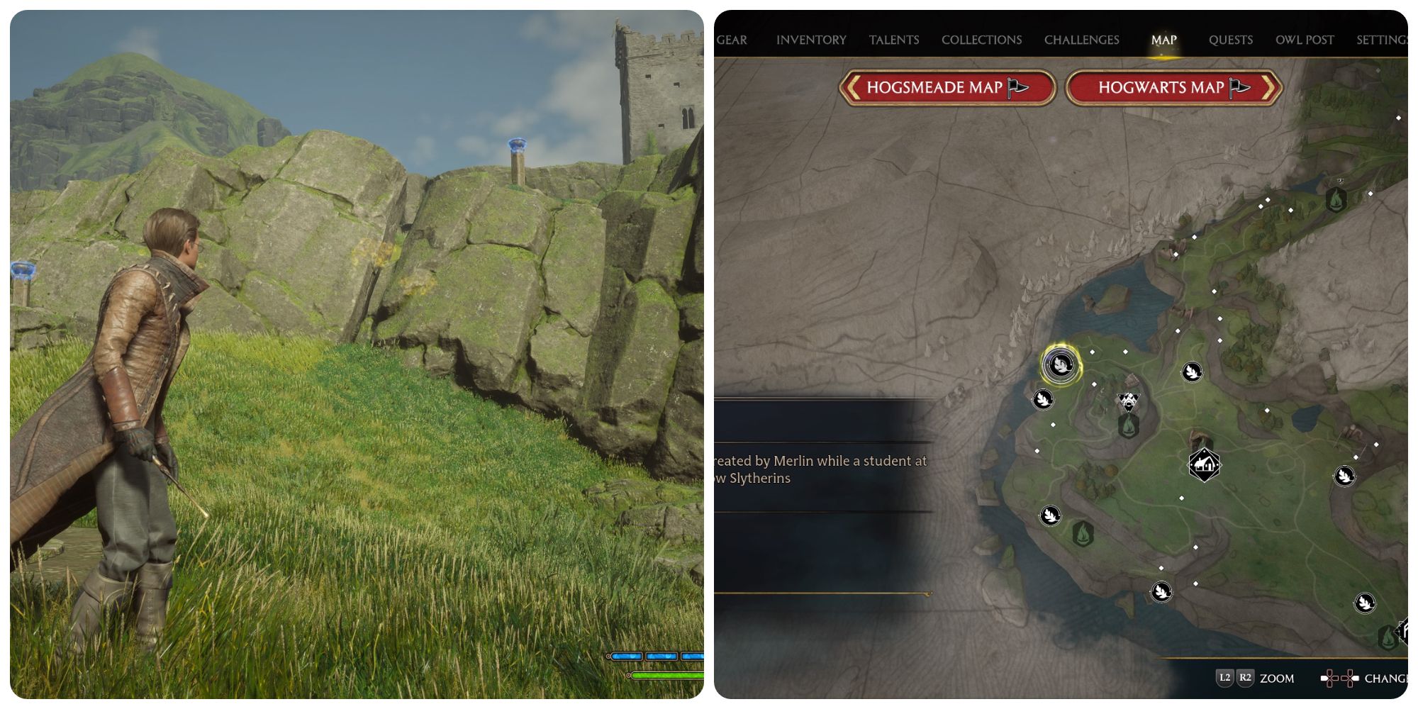 Hogwarts Legacy: Feldcroft Region Merlin Trials Guide