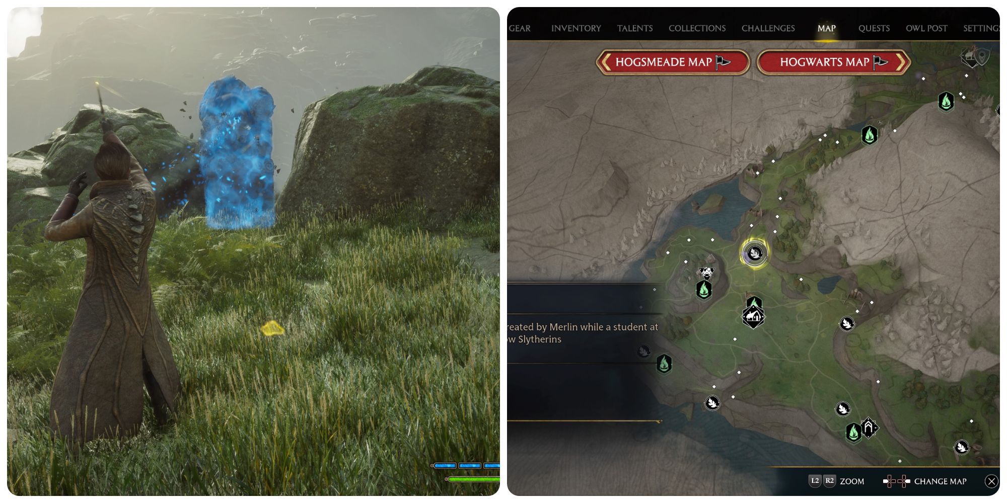 Hogwarts Legacy: Feldcroft Region Merlin Trials Guide