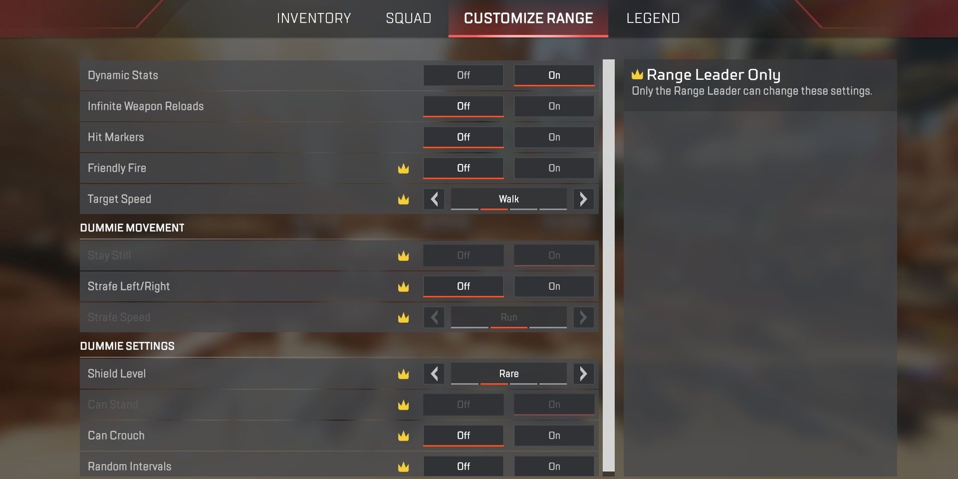 Apex Legends: How To Customize Your Firing Range