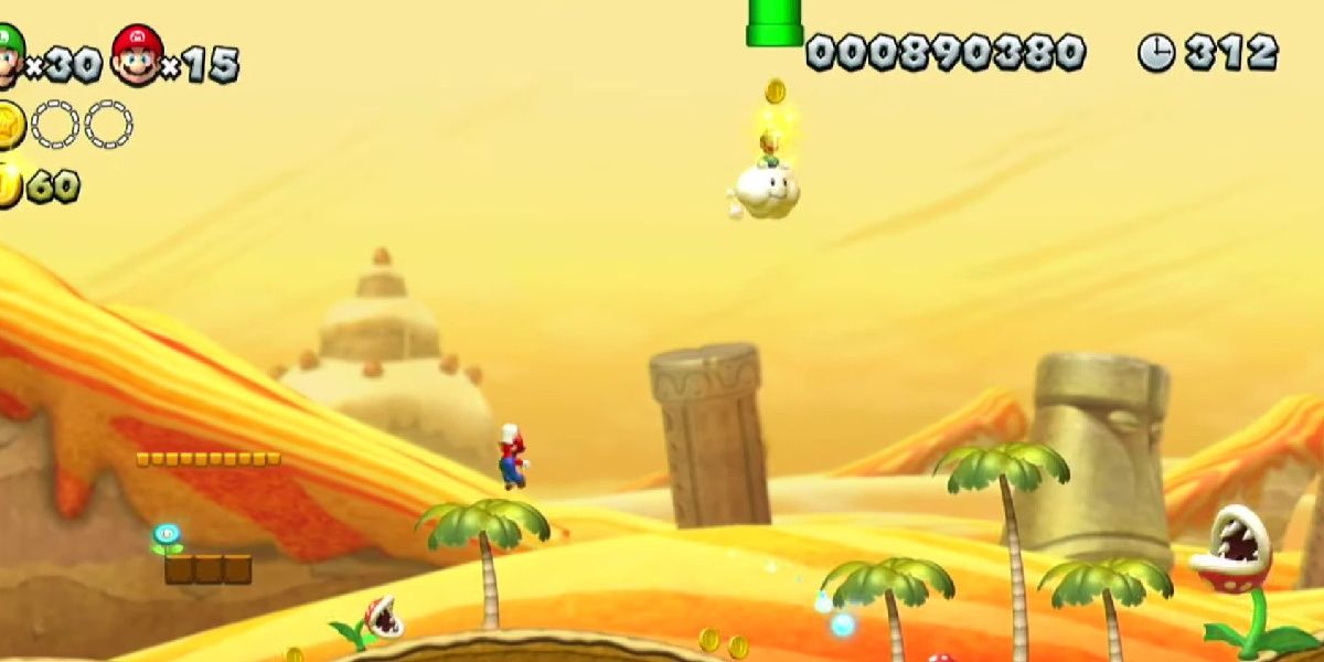 New Super Mario Bros. U Deluxe: Every Layer-Cake Desert Star Coins