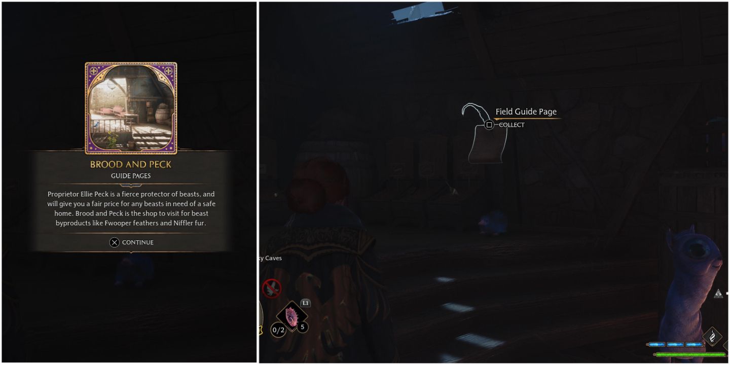 Hogwarts Legacy: Hogsmeade Field Guide Pages