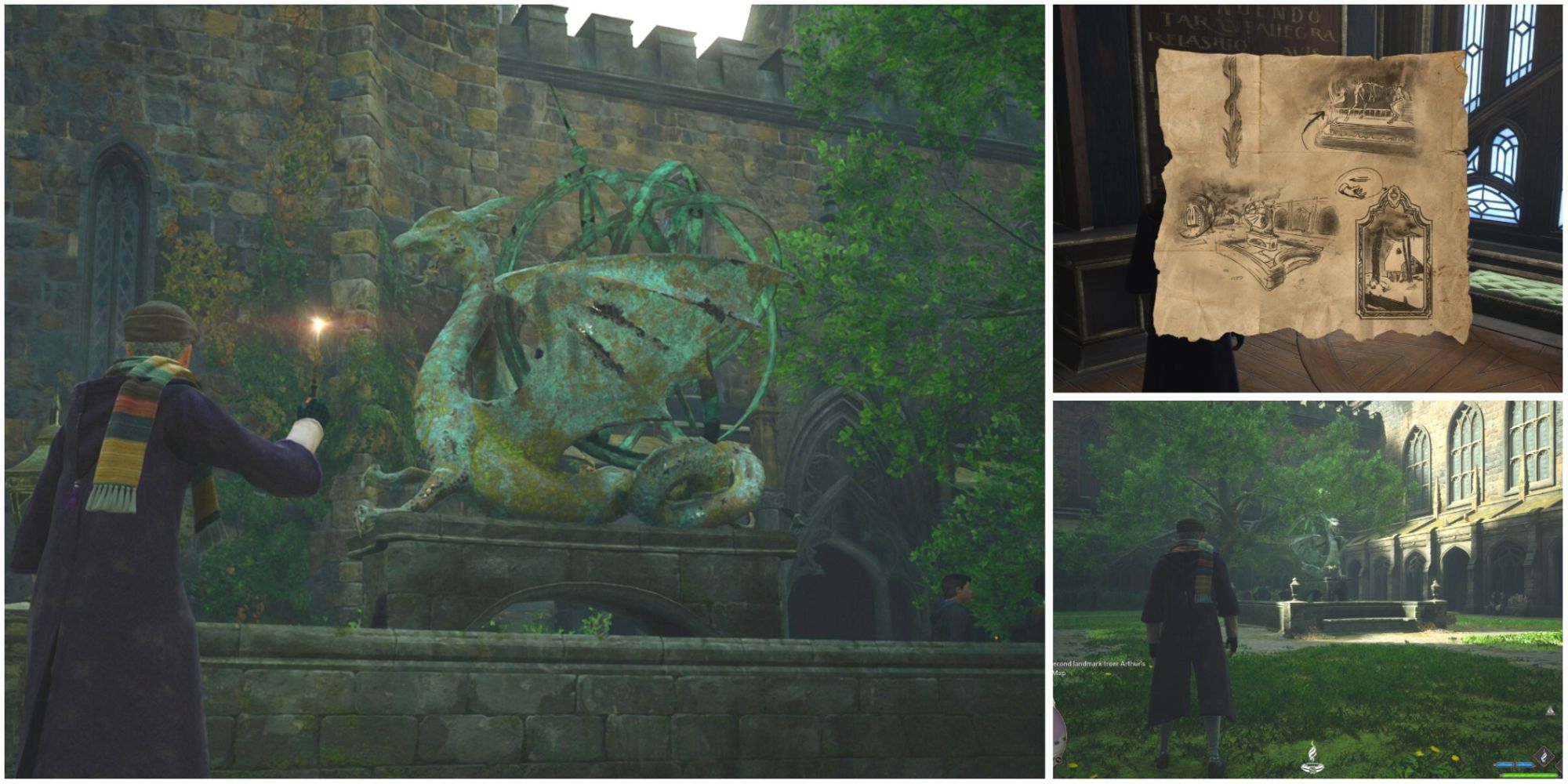 Hogwarts Legacy: Cache In The Castle Side Quest Walkthrough
