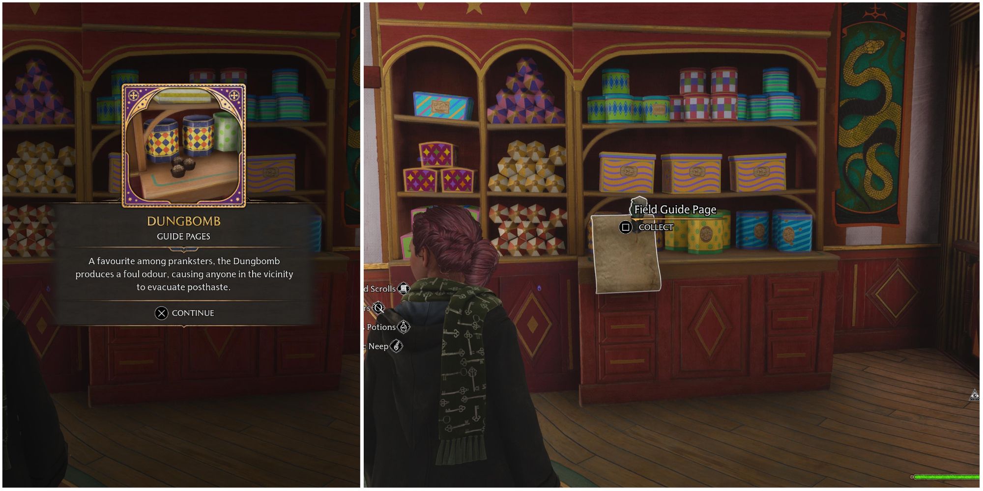 Hogwarts Legacy: Hogsmeade Field Guide Pages