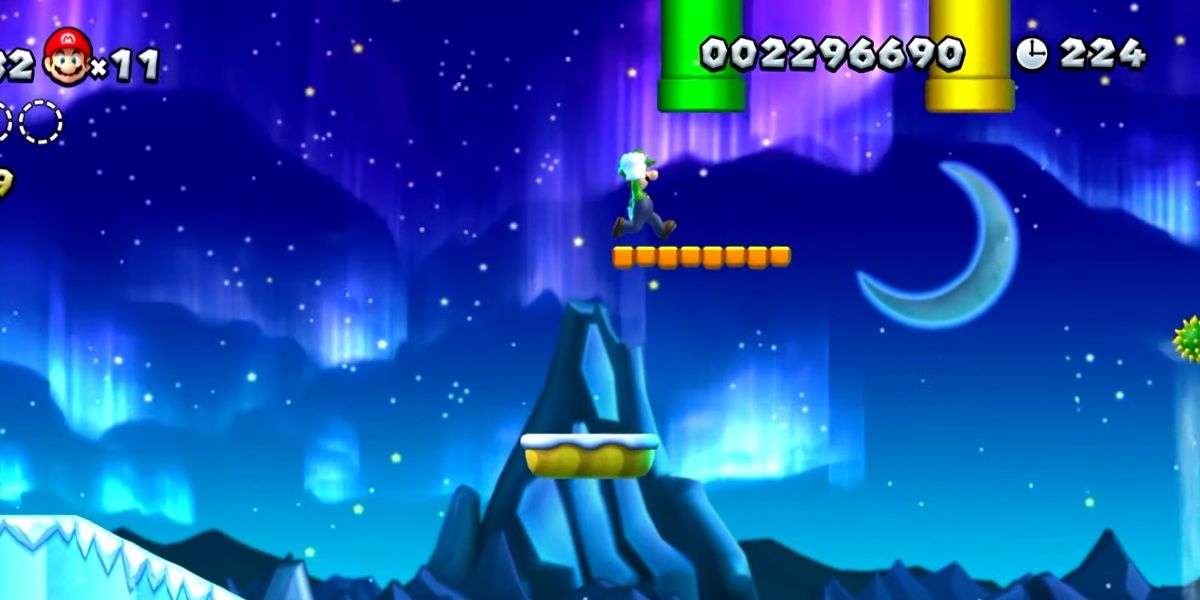New Super Mario Bros. U Deluxe: All Frosted Glacier Star Coins