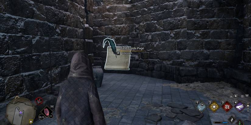 Hogwarts Legacy: Astronomy Wing Field Guide Pages Location Guide