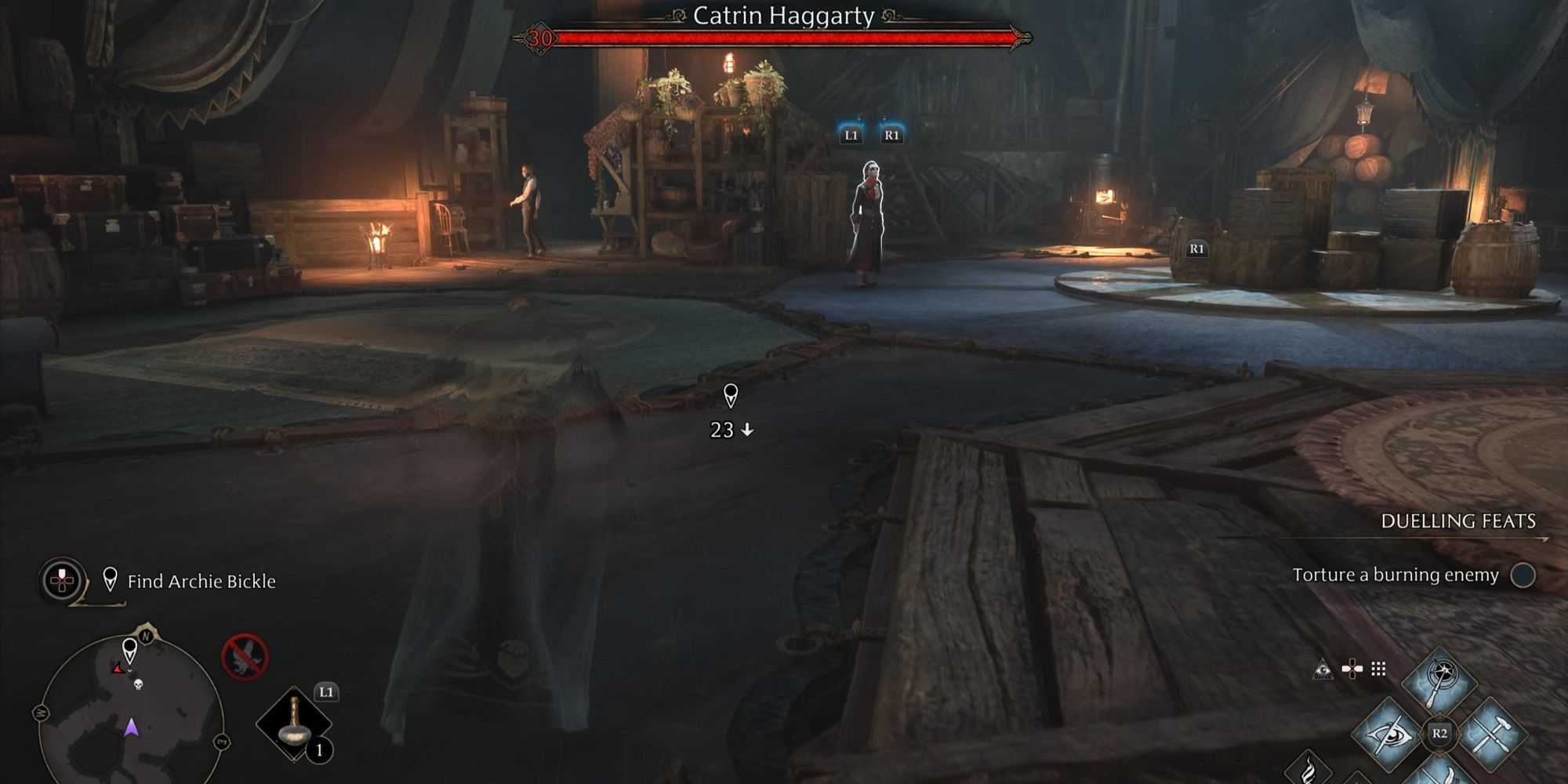 Hogwarts Legacy: How To Find & Beat Infamous Foe Catrin Haggarty