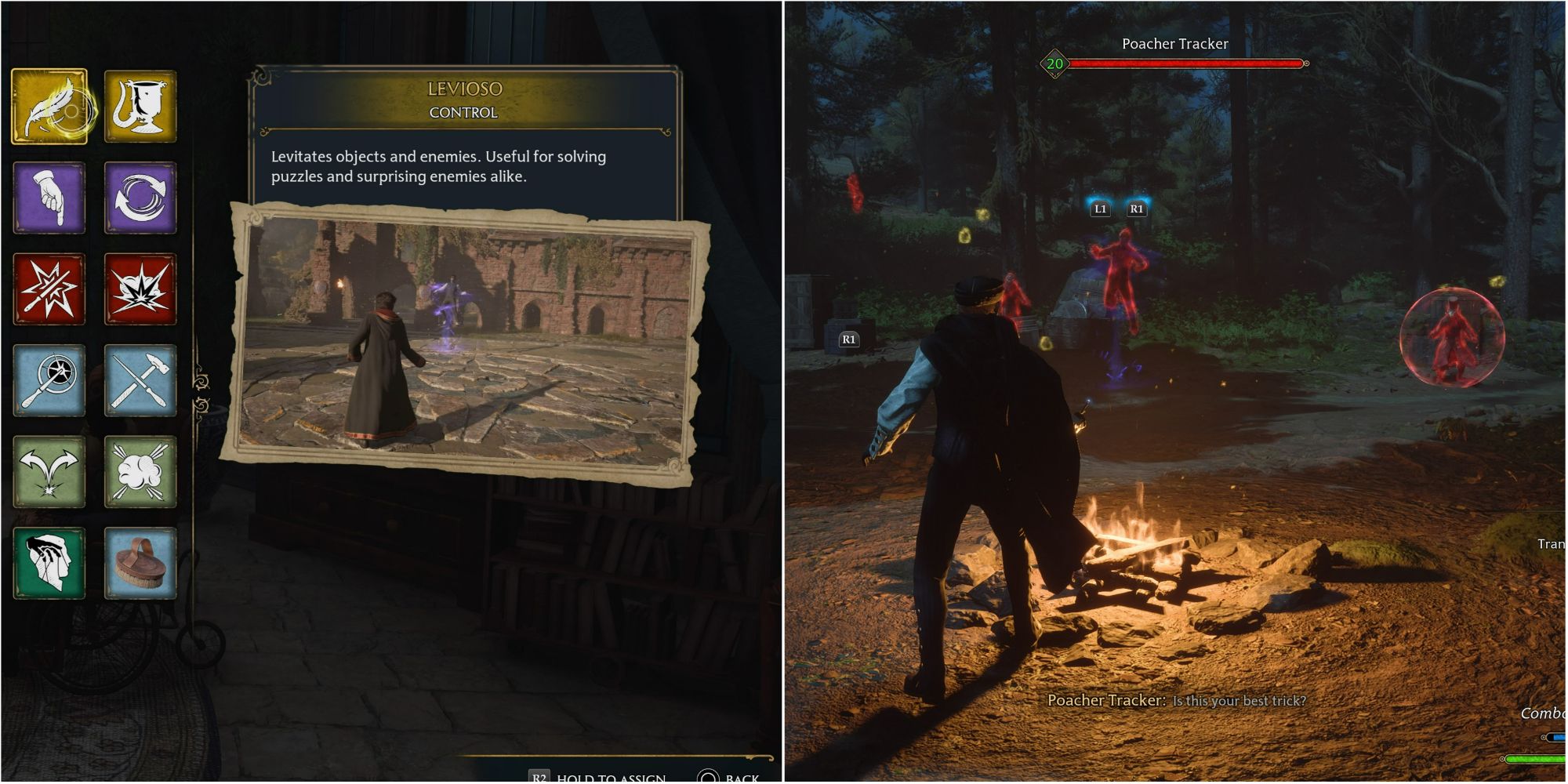 Hogwarts Legacy: Every Control Spell, Ranked