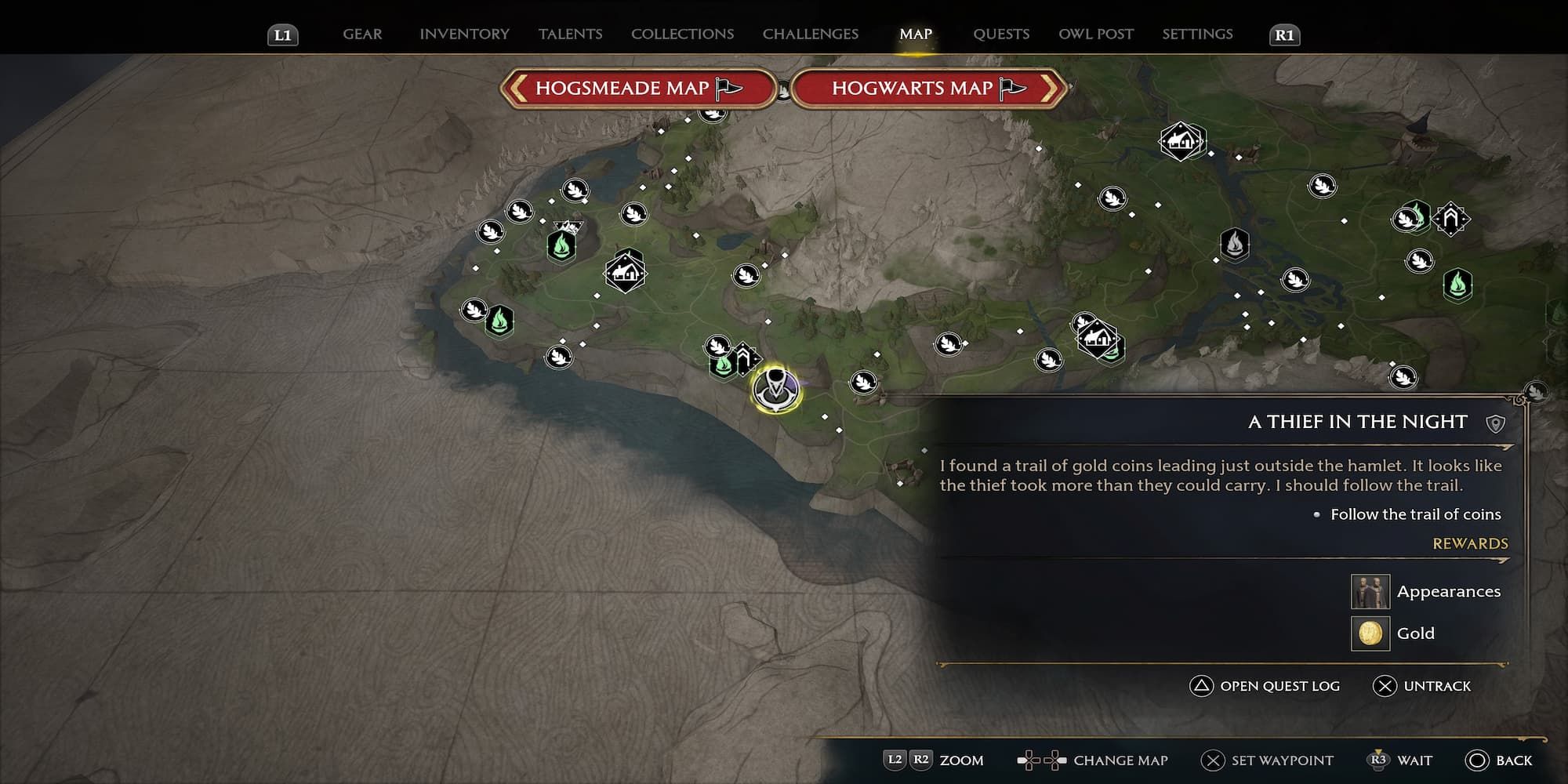 Hogwarts Legacy: A Thief In The Night Quest Walkthrough